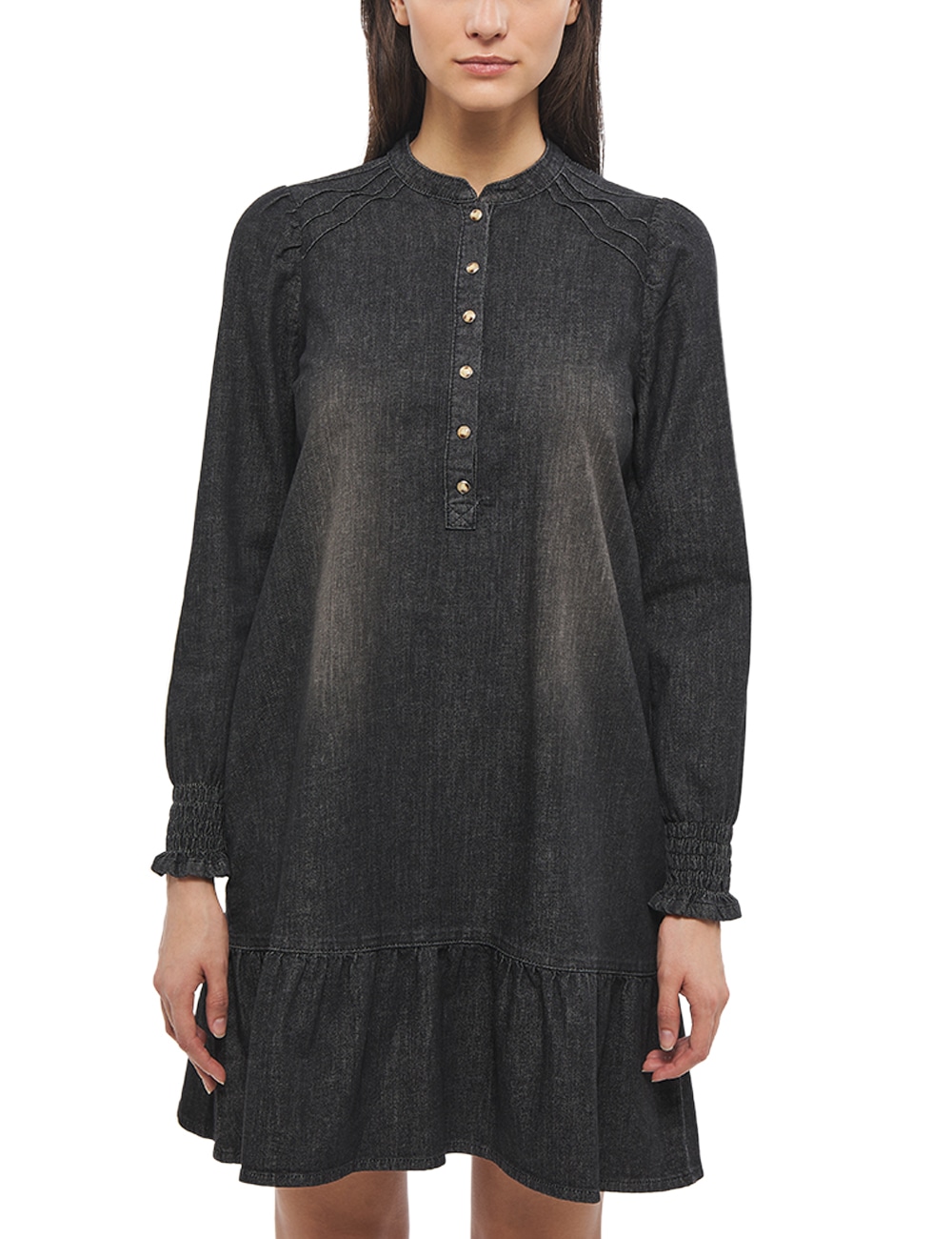 Black Friday MUSTANG Midikleid »Frida Denim Dress« | BAUR