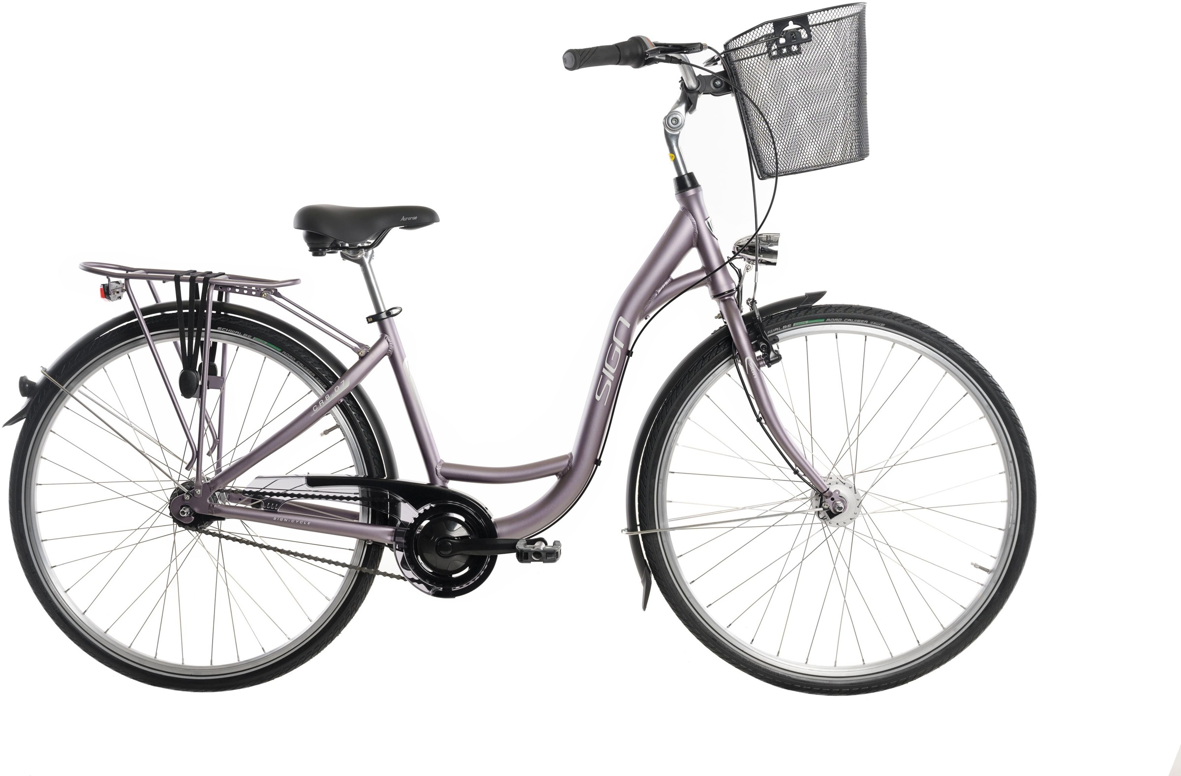 SIGN Cityrad, 7 Gang, Shimano, NEXUS SG-C3001-7C Schaltwerk, für Damen ...