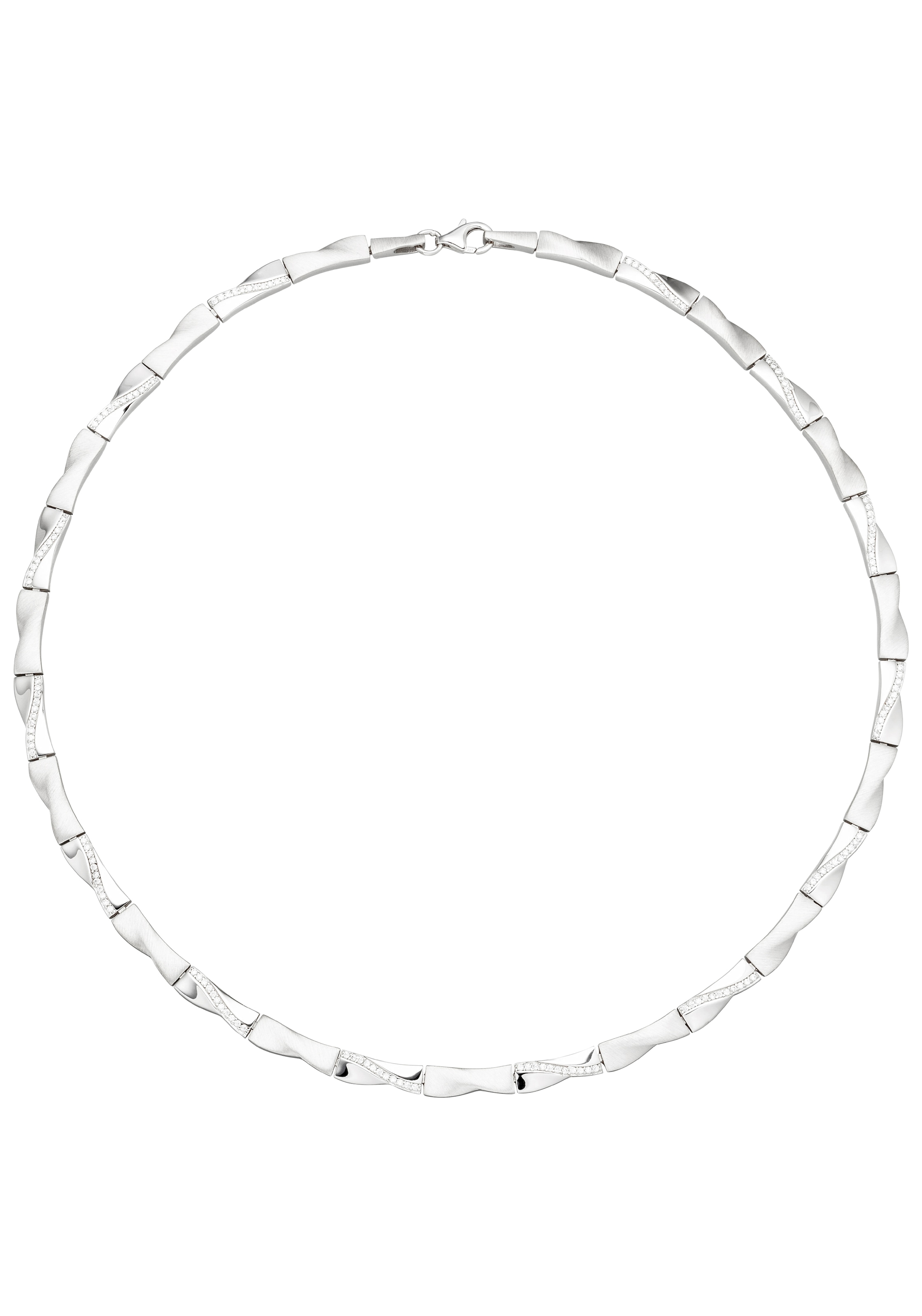 JOBO Collier, 925 Silber mit 154 Zirkonia 45 cm bestellen | BAUR