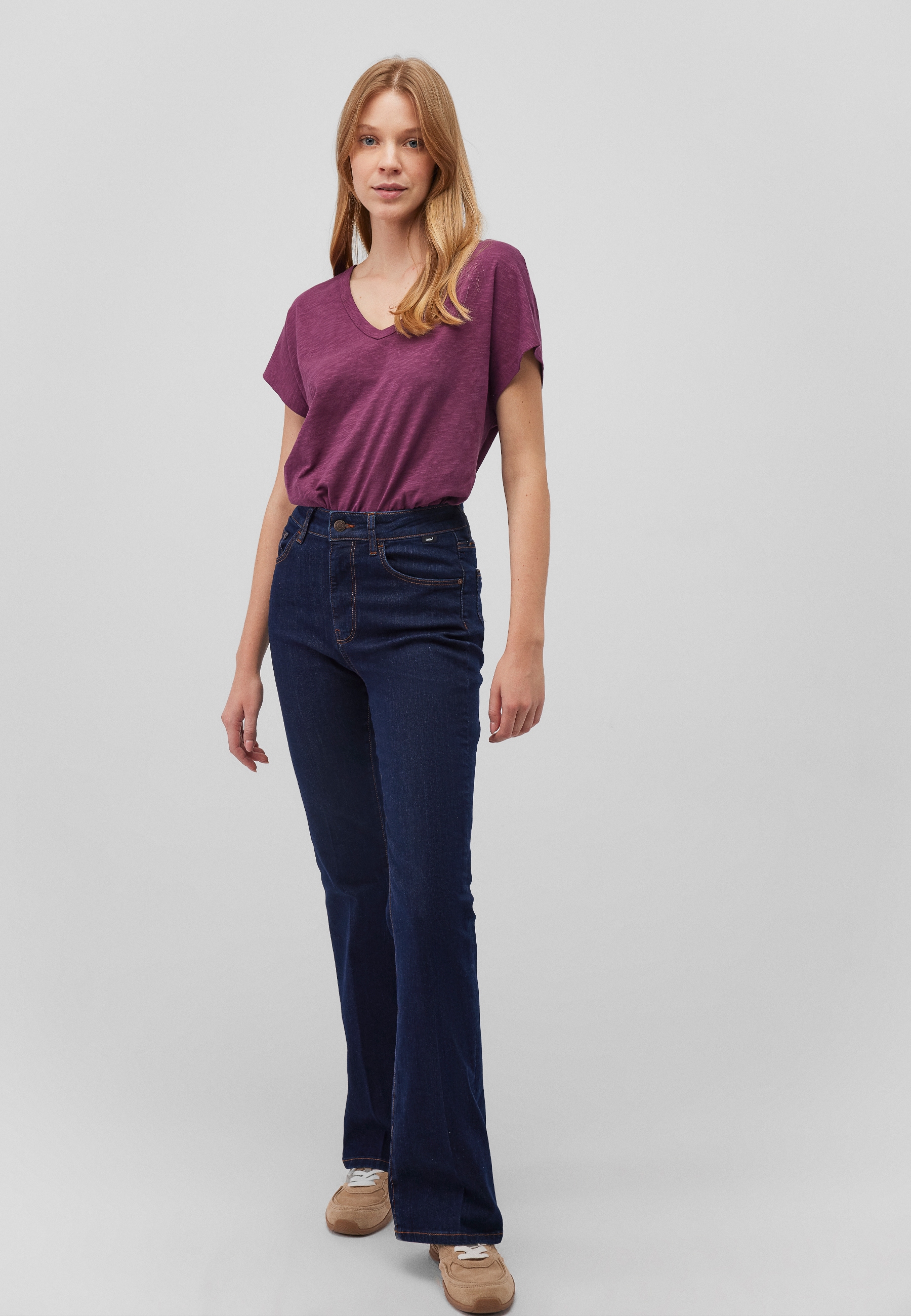 Mavi Kurzarmshirt »SHORT SLEEVE BASIC SHIRT«, V-Neck T-Shirt bestellen | BAUR