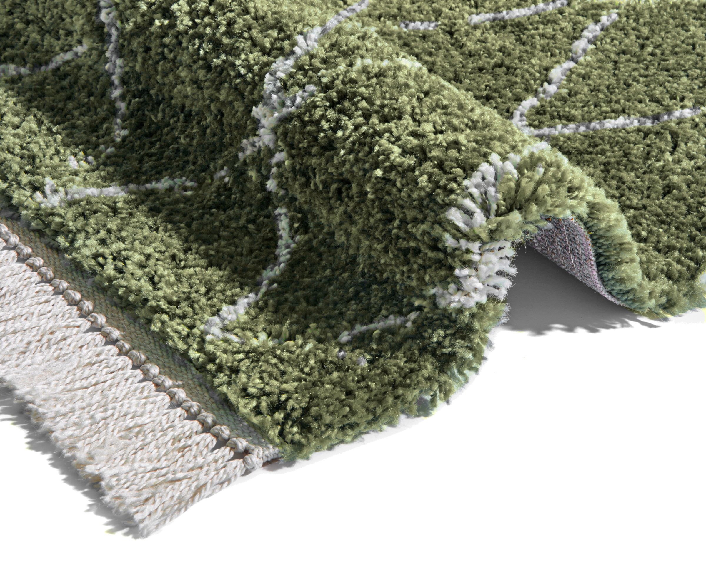 HANSE Home Hochflor-Teppich »Jade«, rechteckig, Pastellfarben mit ...