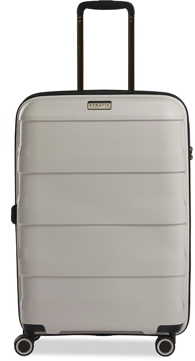 Stratic Hartschalen-Trolley »Straw + M, beige«, 4 St. Rollen ...