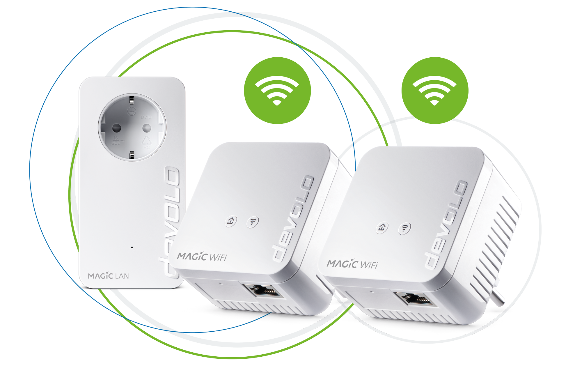 DEVOLO WLAN-Router »Magic 1 WiFi mini Multiroom Kit« | BAUR