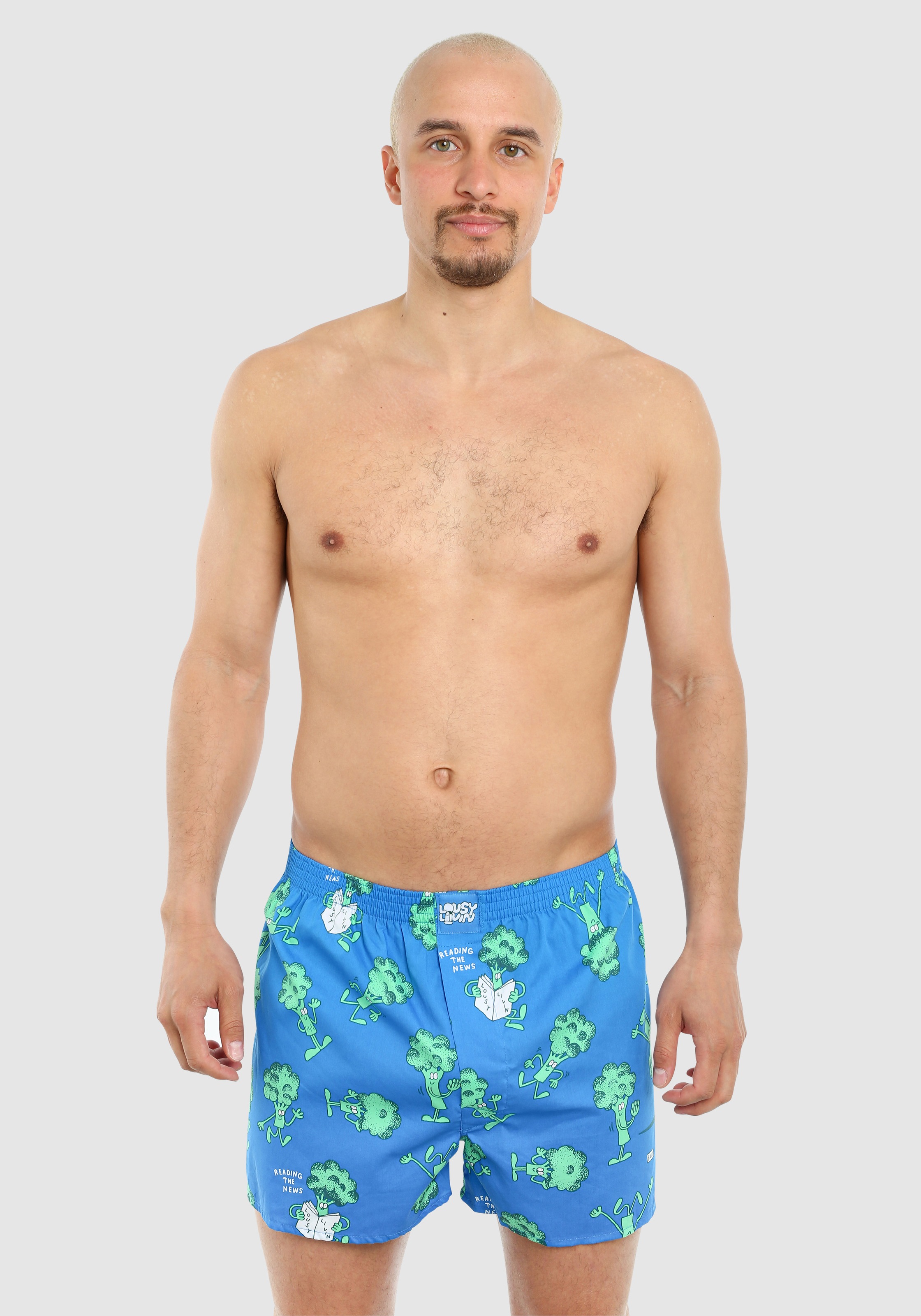 Lousy Livin Boxershorts »2 Pack Avocado & Broccoli«, (2 St.), Locker ...