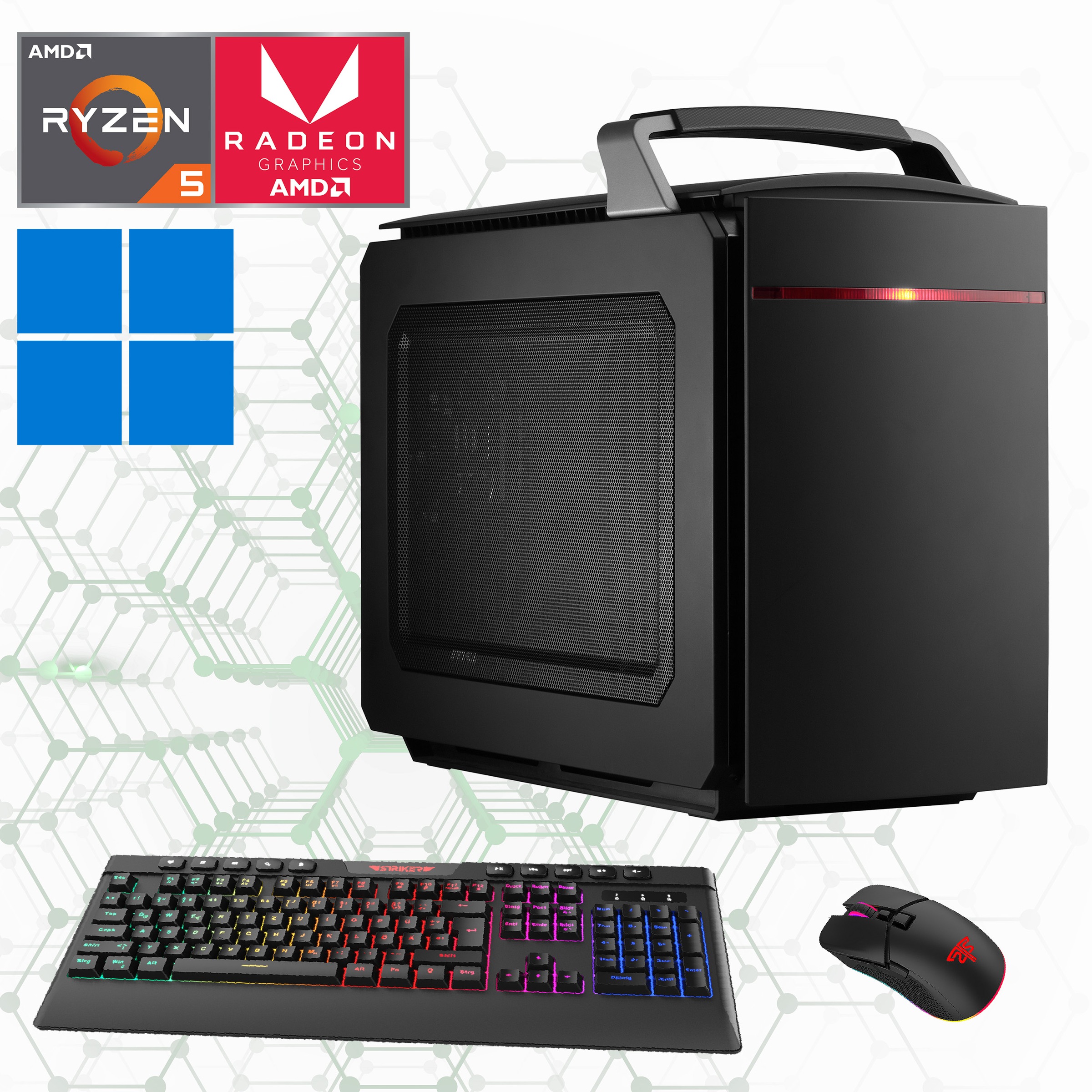 Hyrican PC »Multimedia PC 7332«, PCIe SSD Gen4, Windows 11 | BAUR