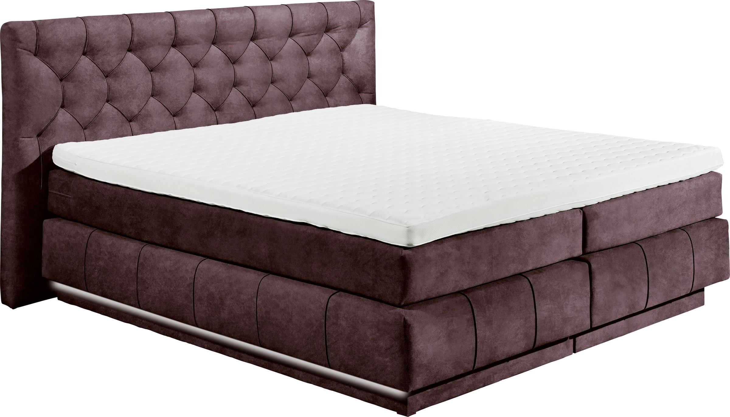 ED EXCITING DESIGN Boxspringbett »Florenz«, inkl. zwei schwebenden ...