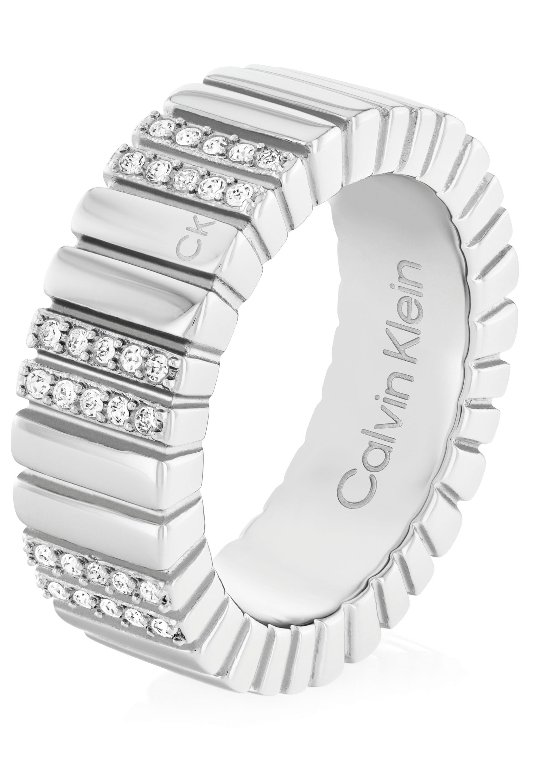 Calvin Klein Fingerring »Schmuck Edelstahl Fingerring Damenring ...