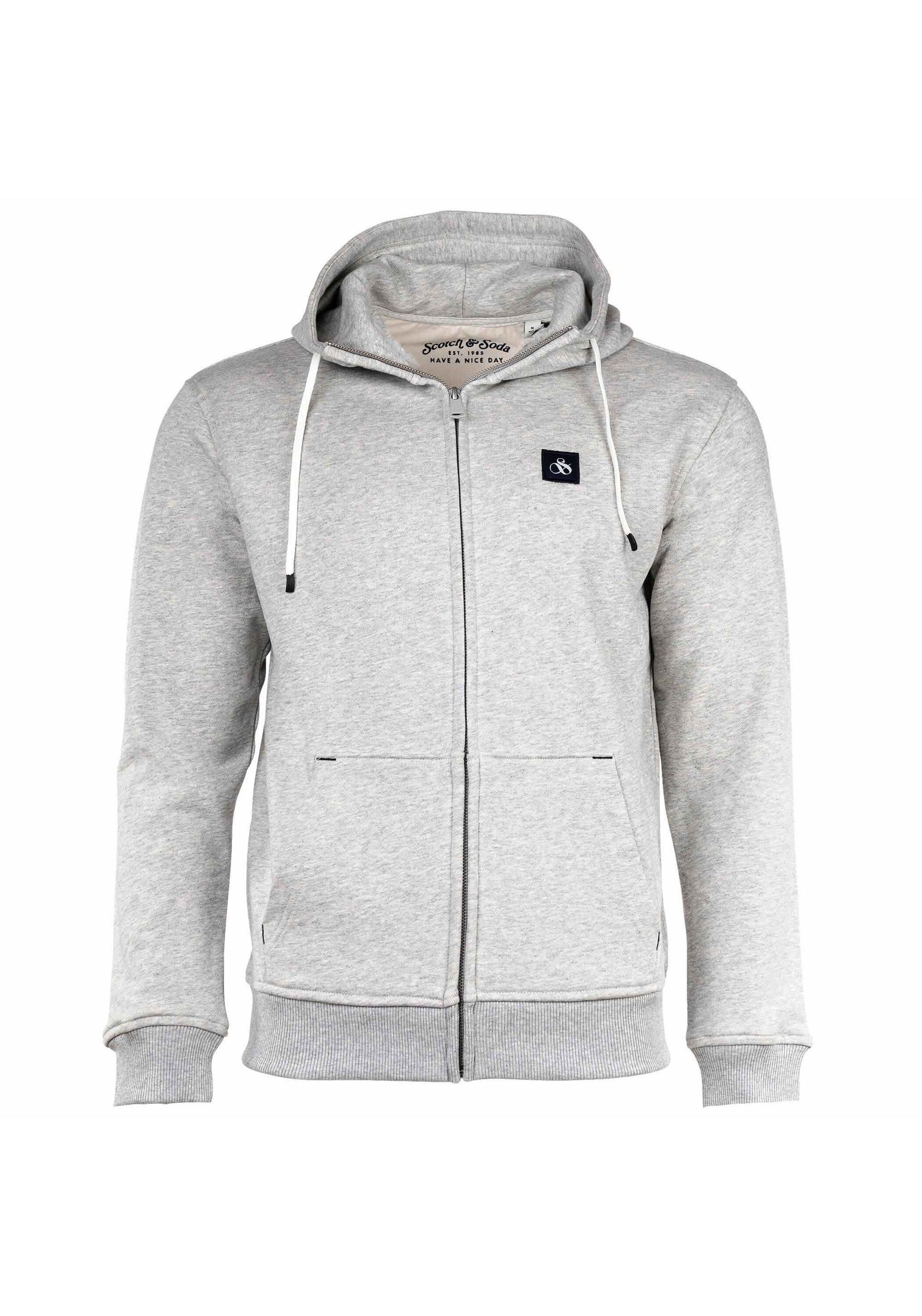 Scotch & Soda Sweatshirt »Sweatjacke Regular Fit Essential Bage Quarter ...