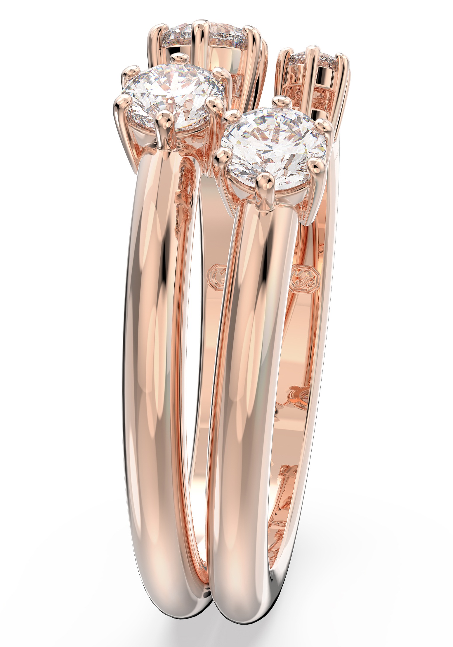 Swarovski Fingerring »Constella Ring Set, 5640969, /-70, /-71, /-72 ...