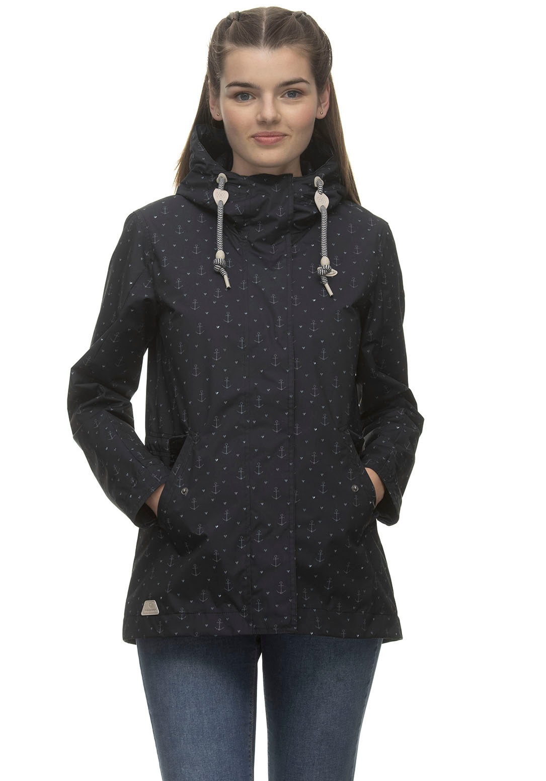 Ragwear Outdoorjacke »LENCA MARINA«, mit Kapuze online kaufen | BAUR