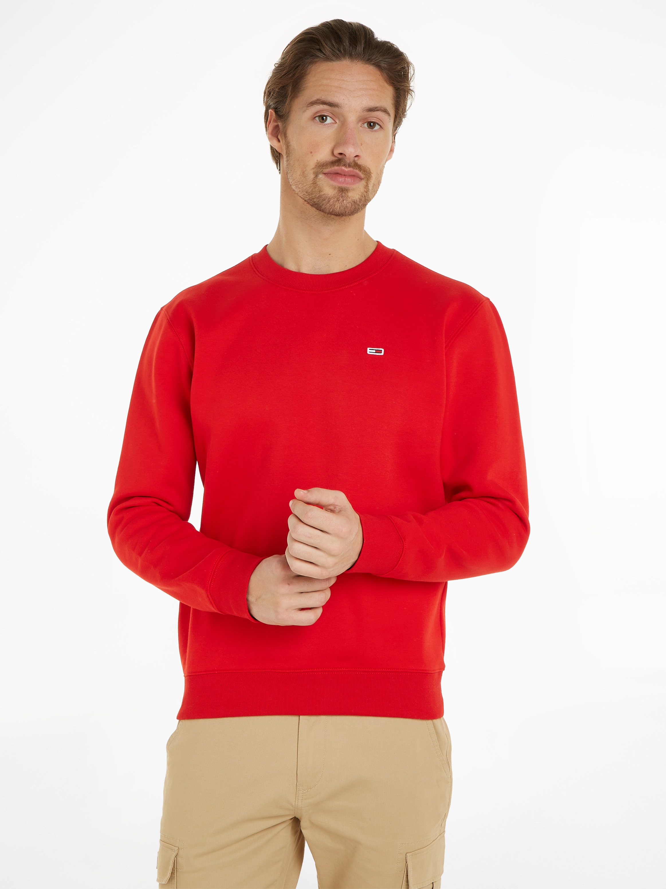 Tommy jeans sweatshirt red store