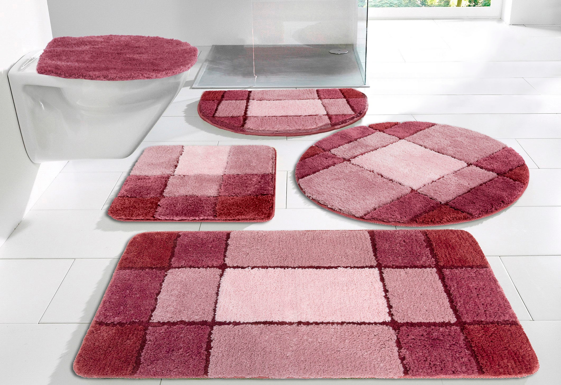 my home Badematte »Pia«, Höhe 20 mm, rutschhemmend beschichtet ...