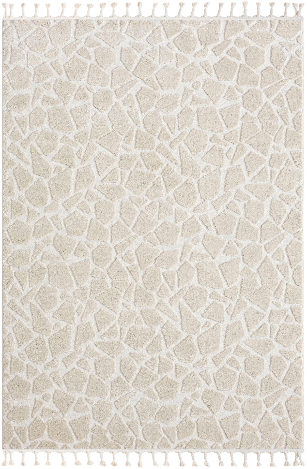 Home affaire Teppich »»Geron« in Stein-Optik,«, rechteckig, 19 mm Höhe ...