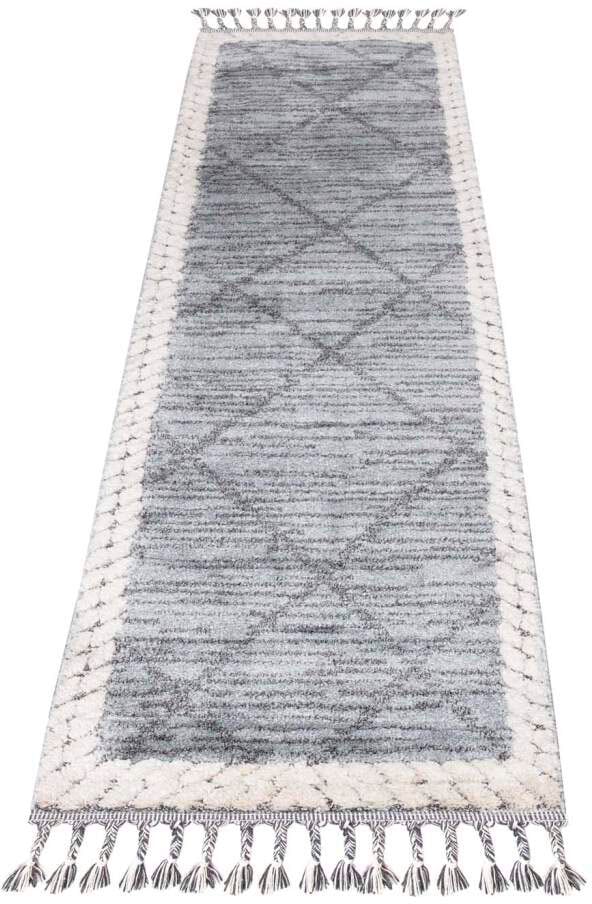 Carpet City Läufer »Valencia 909«, rechteckig, Boho-Stil, Bordüre, 3D ...