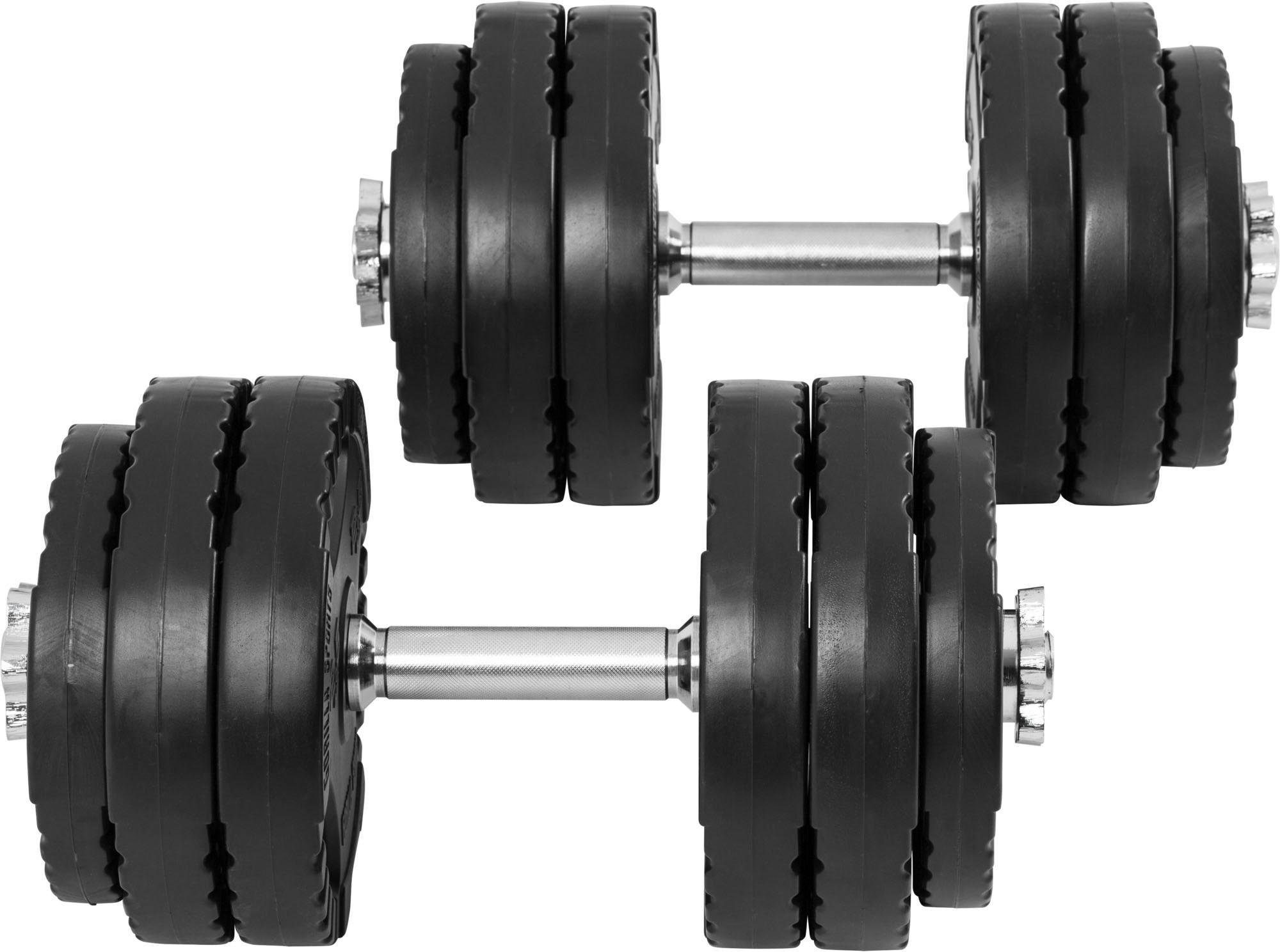 GORILLA SPORTS Hantel-Set »Kurzhantelset Kunststoff Gripper 30 kg« | BAUR