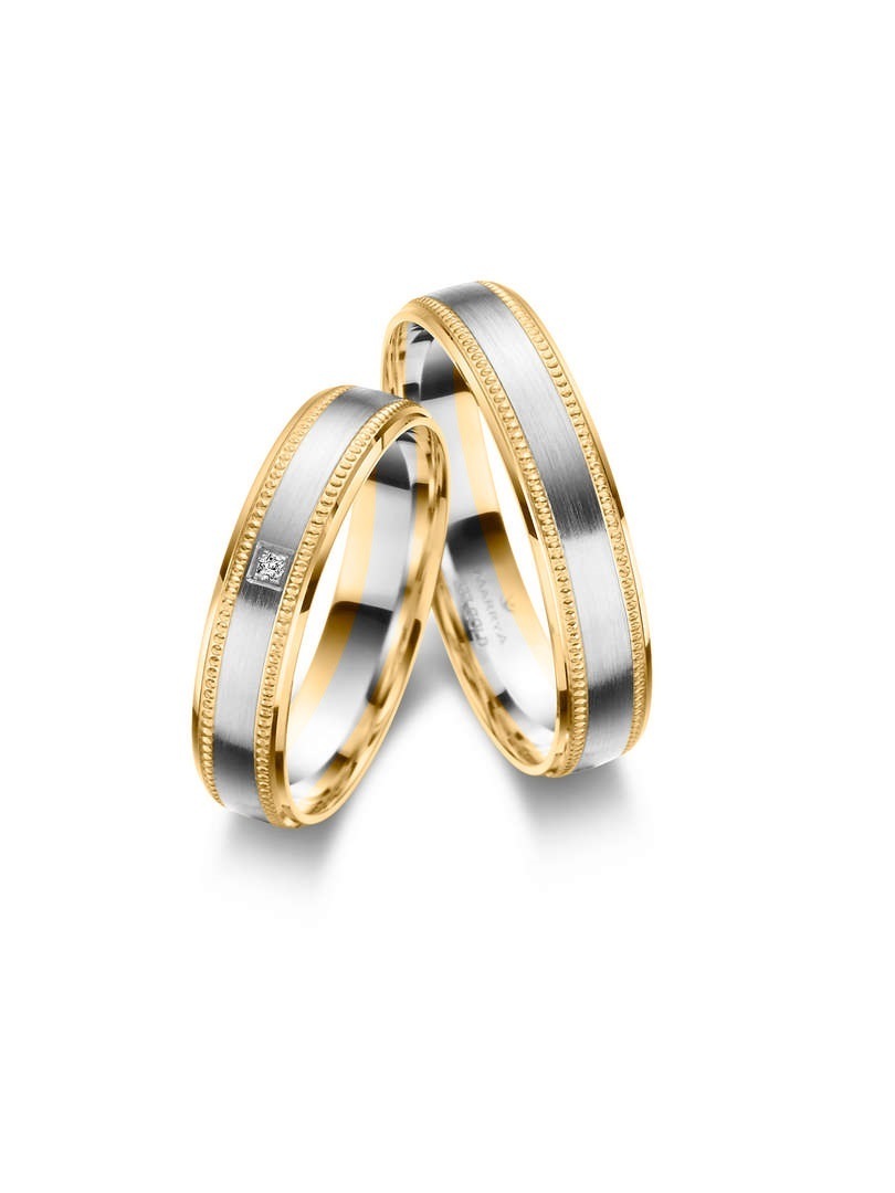 Marrya Partnerring, 333 Bicolor Trauringe Eheringe Partnerringe – das ...