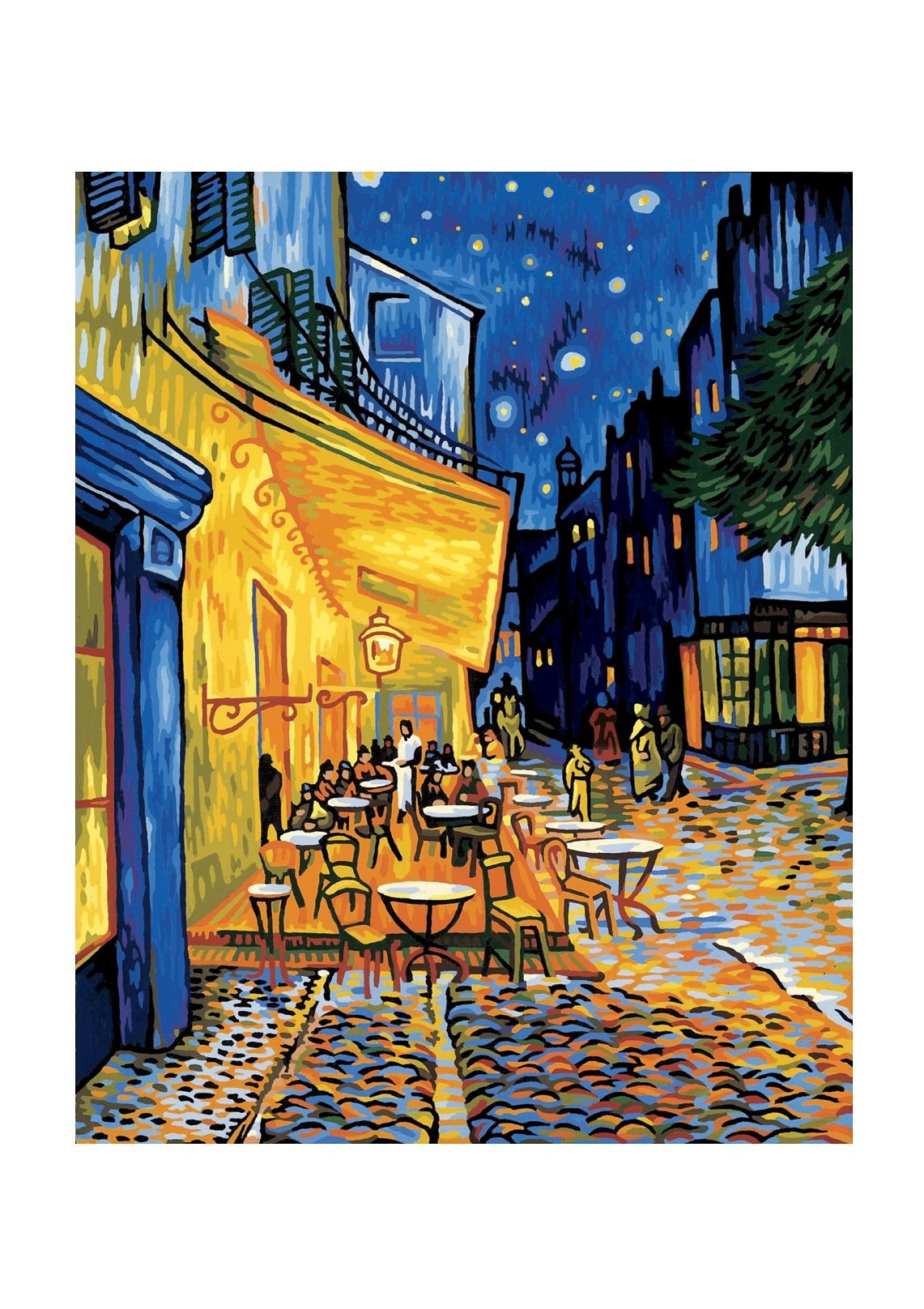 Schipper Malen nach Zahlen »Meisterklasse Premium - Das Nachtcafé nach Vincent van Gogh (1853 ...