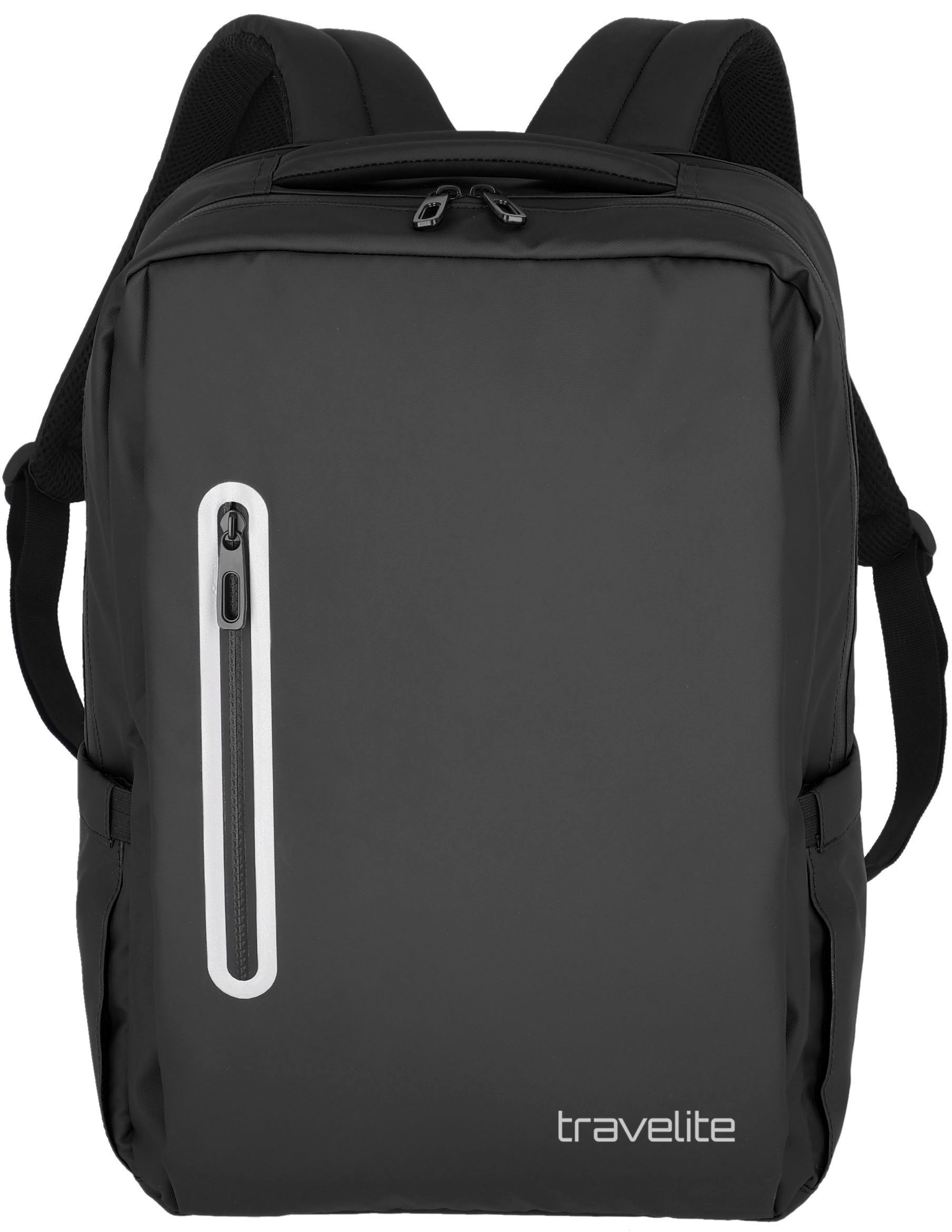 travelite Rucksack »Basics Boxy, 43 cm, schwarz« online kaufen | BAUR