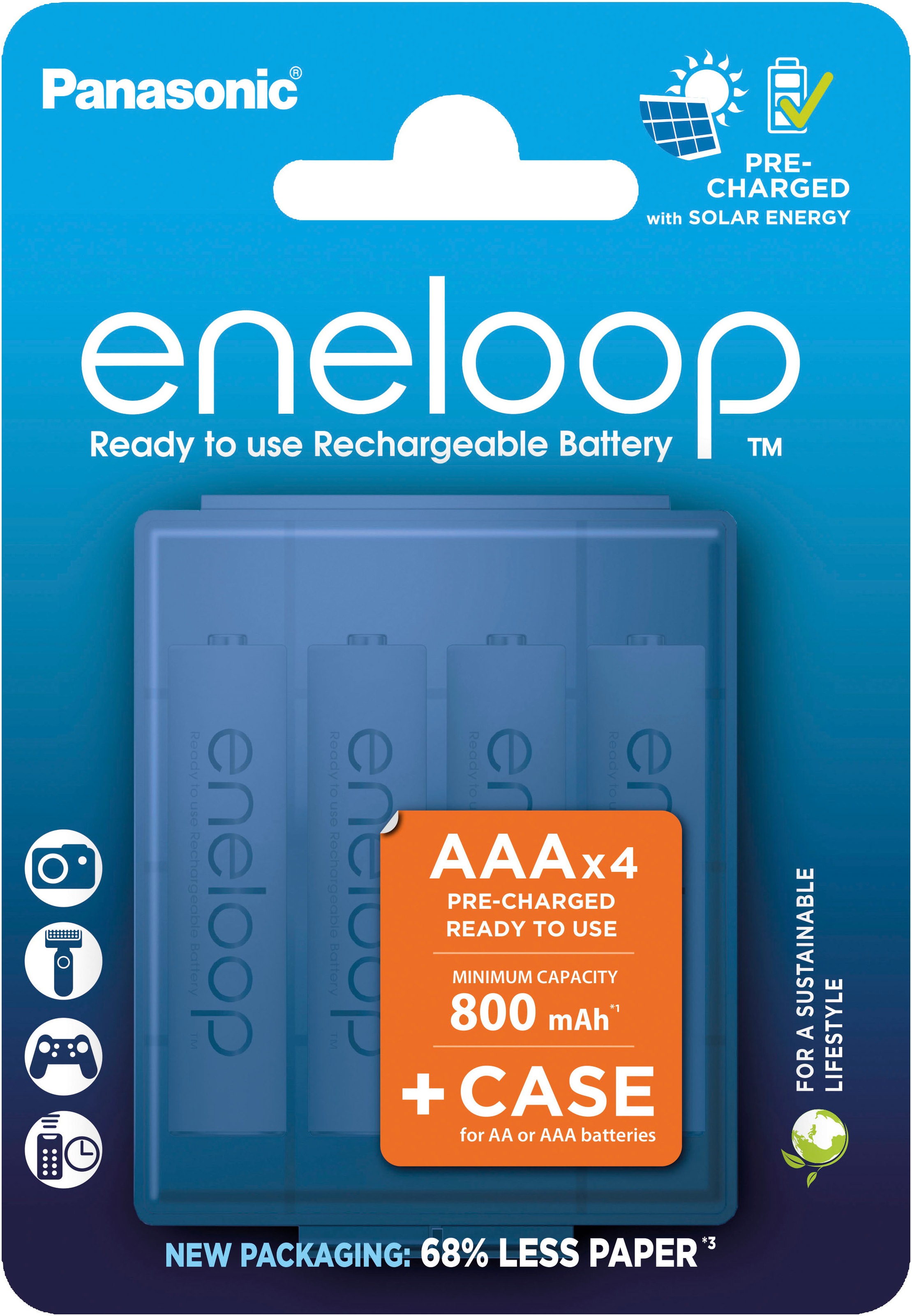 eneloop Akkupacks »eneloop AAA«, Micro, AAA, 800 mAh | BAUR