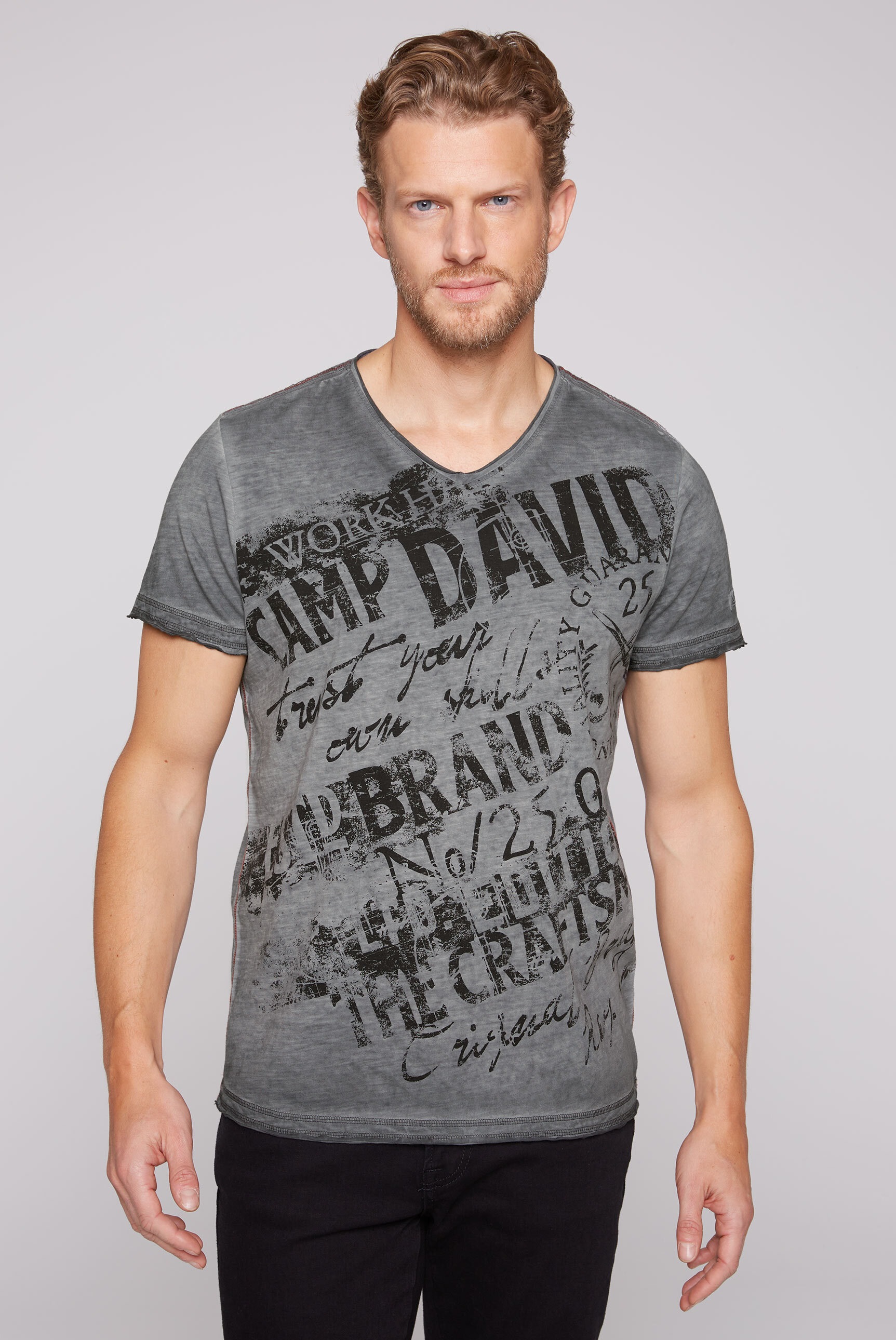 CAMP DAVID V-Shirt für | BAUR