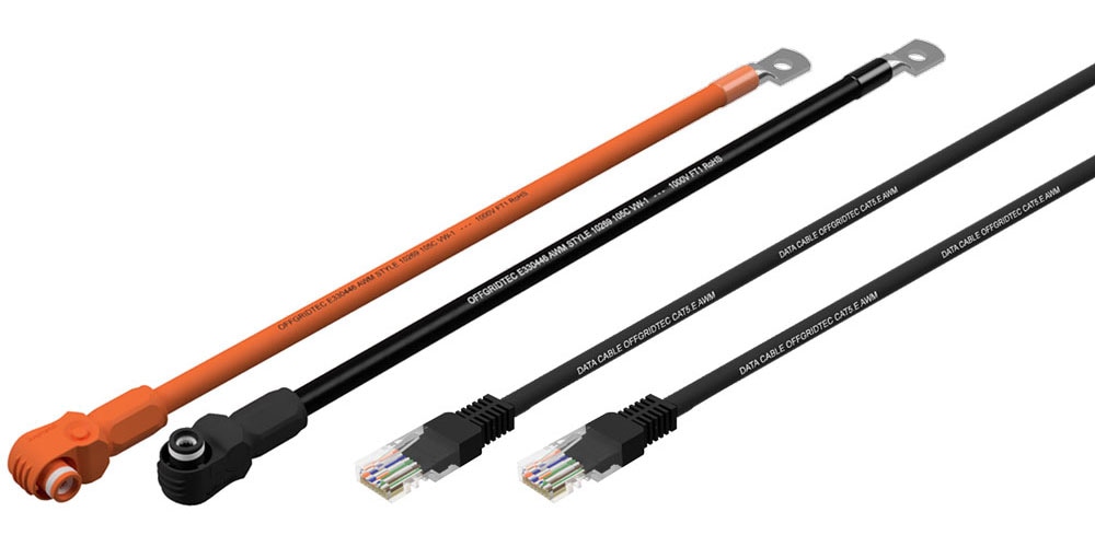 offgridtec Batteriekabel »Batterieanschlusskabelset Pylontech«, RJ-45 ...