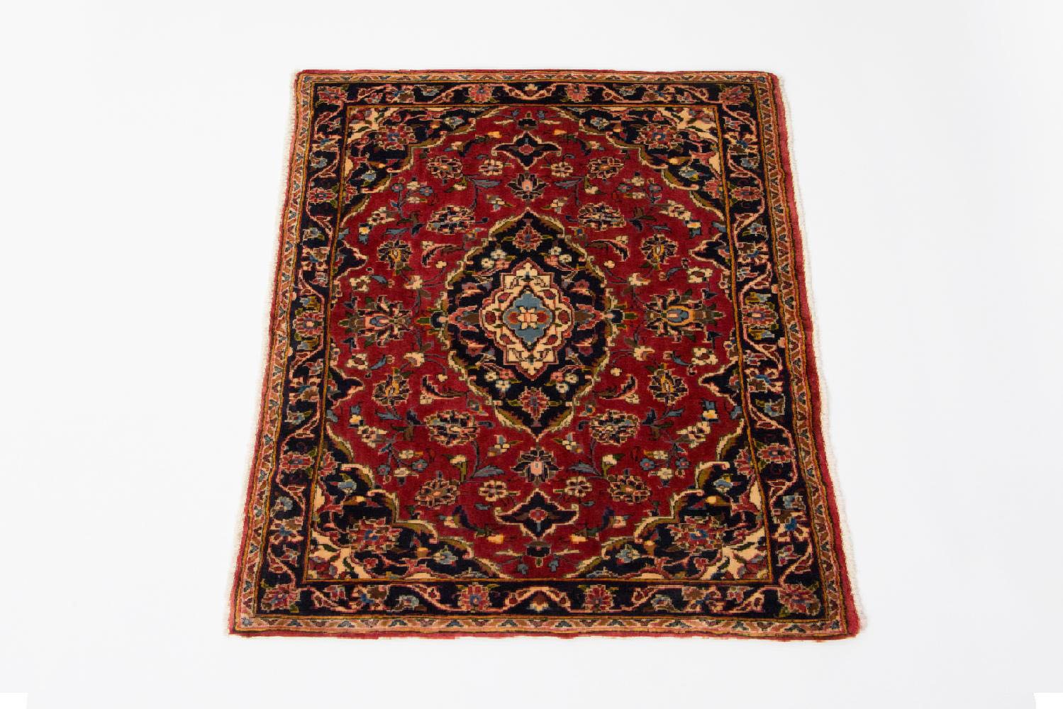 Black Friday morgenland Teppich »Keshan Teppich handgeknüpft rot ...