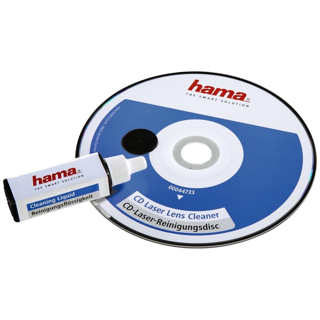 Hama Reinigungs-CD »CD-Laserreinigungsdisc + Reinigungsflüssigkeit ...