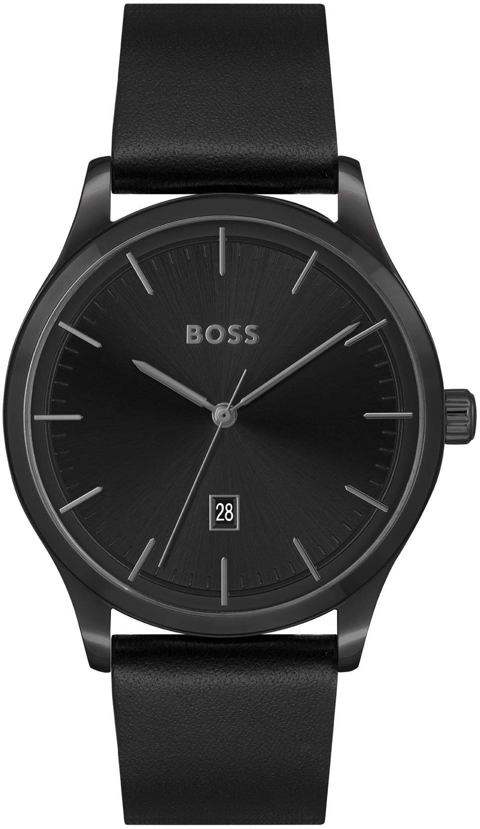 BOSS Quarzuhr »REASON, 1513977«, Herrenuhr, Armbanduhr, Datum, analog ...