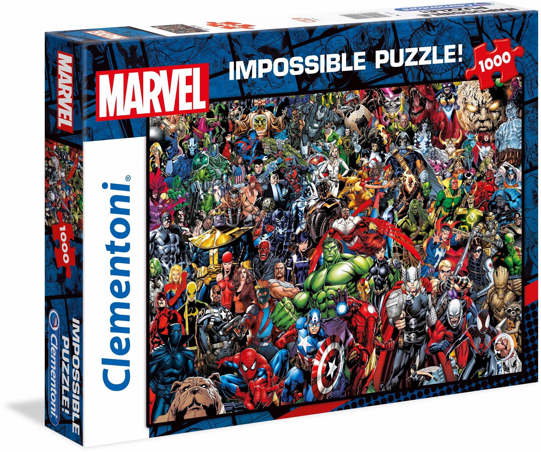Clementoni® Puzzle »Impossible Collection, Marvel« | BAUR