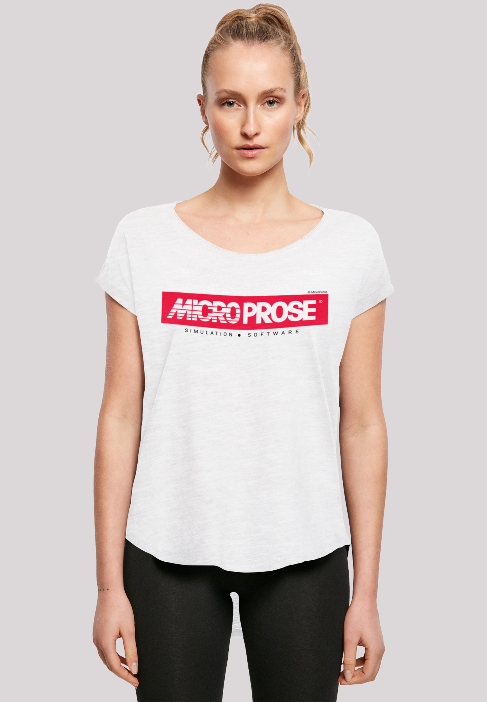 F4NT4STIC T-Shirt »Retro Gaming MicroProse«, Print | BAUR