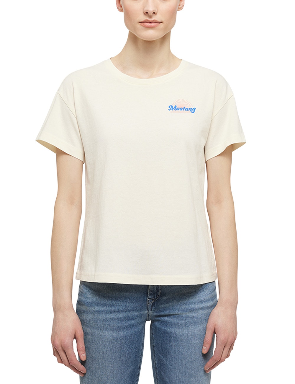 MUSTANG T-Shirt »Alina C Print« für bestellen | BAUR