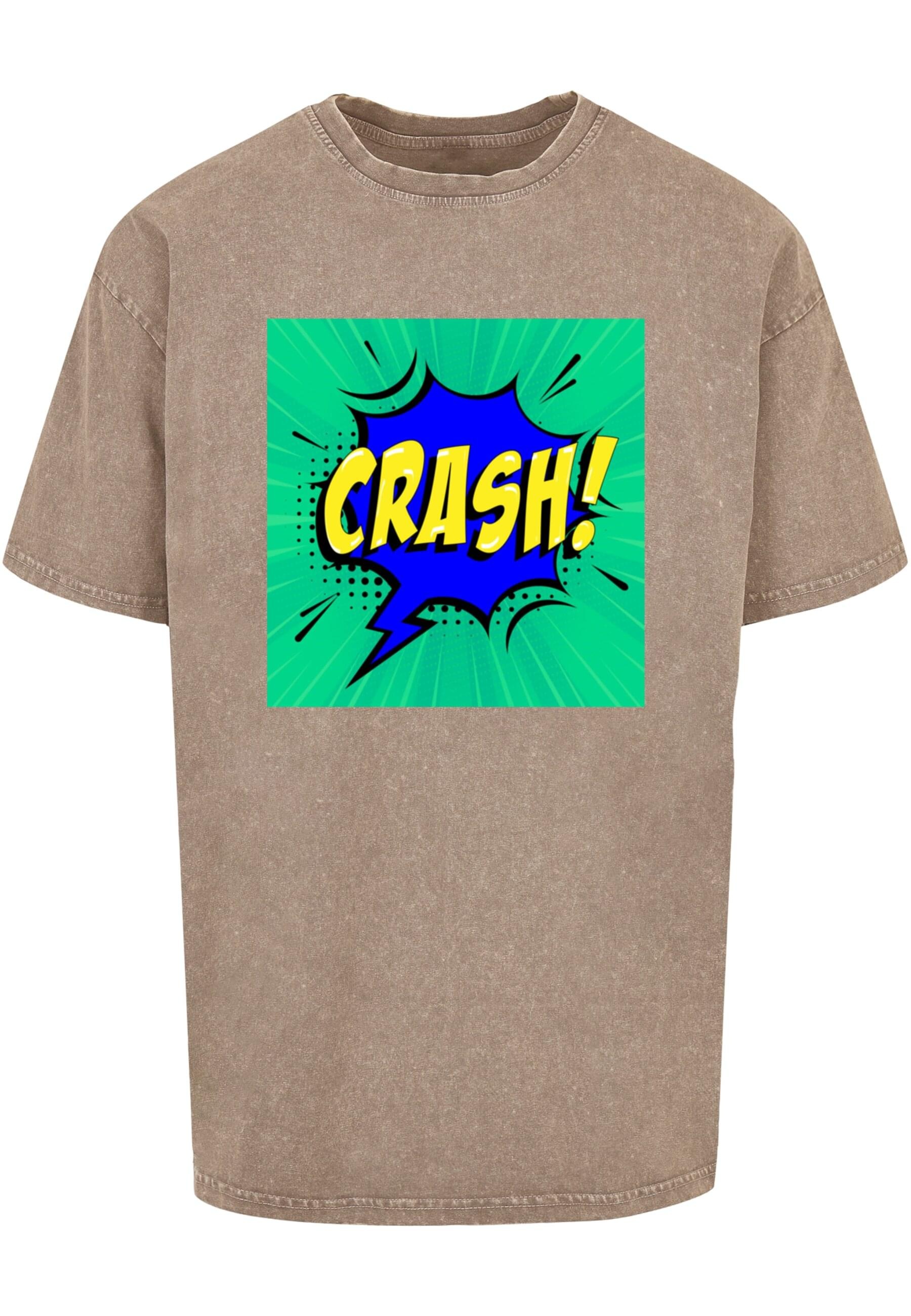 Merchcode T-Shirt »Merchcode Herren CRASH Comic Acid Washed Oversized ...