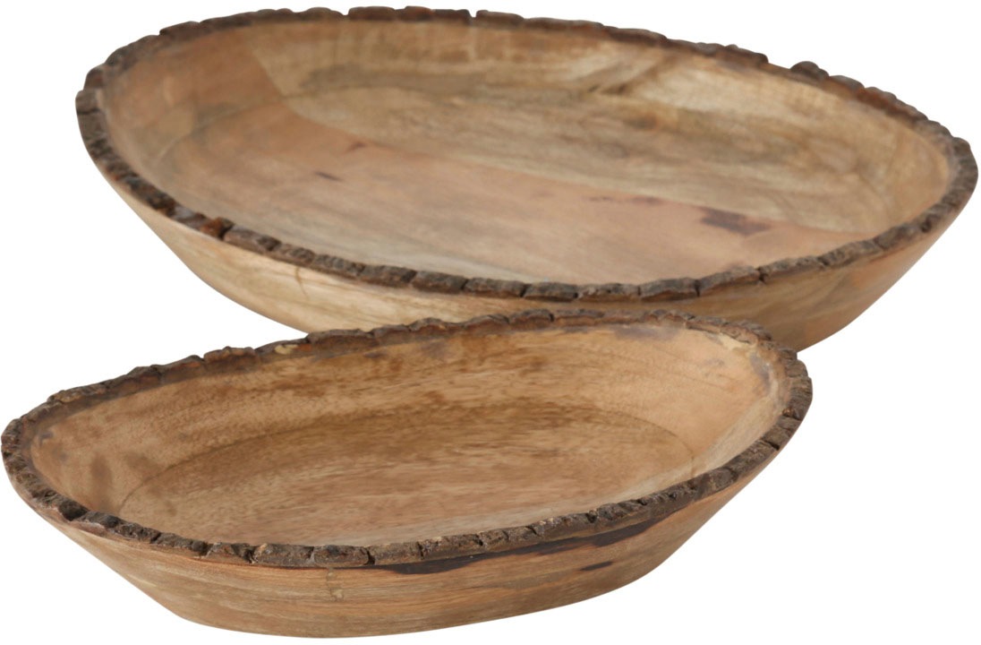 BOLTZE Dekoobjekt »Schale Widdo, 2 tlg., Set 2« kaufen | BAUR