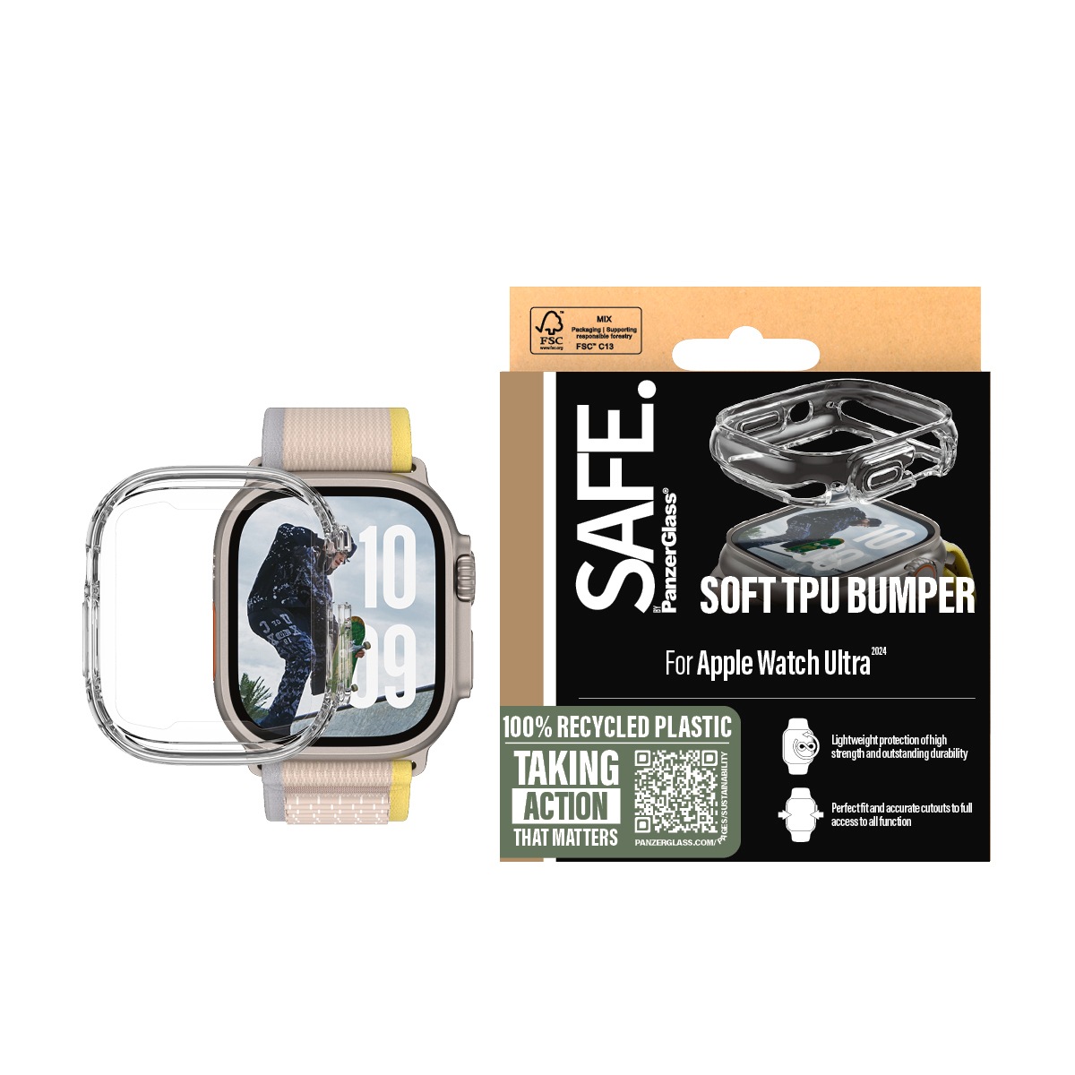 SAFE by PanzerGlass Handyhülle »TPU Bumper für Apple Watch 10 46mm ...