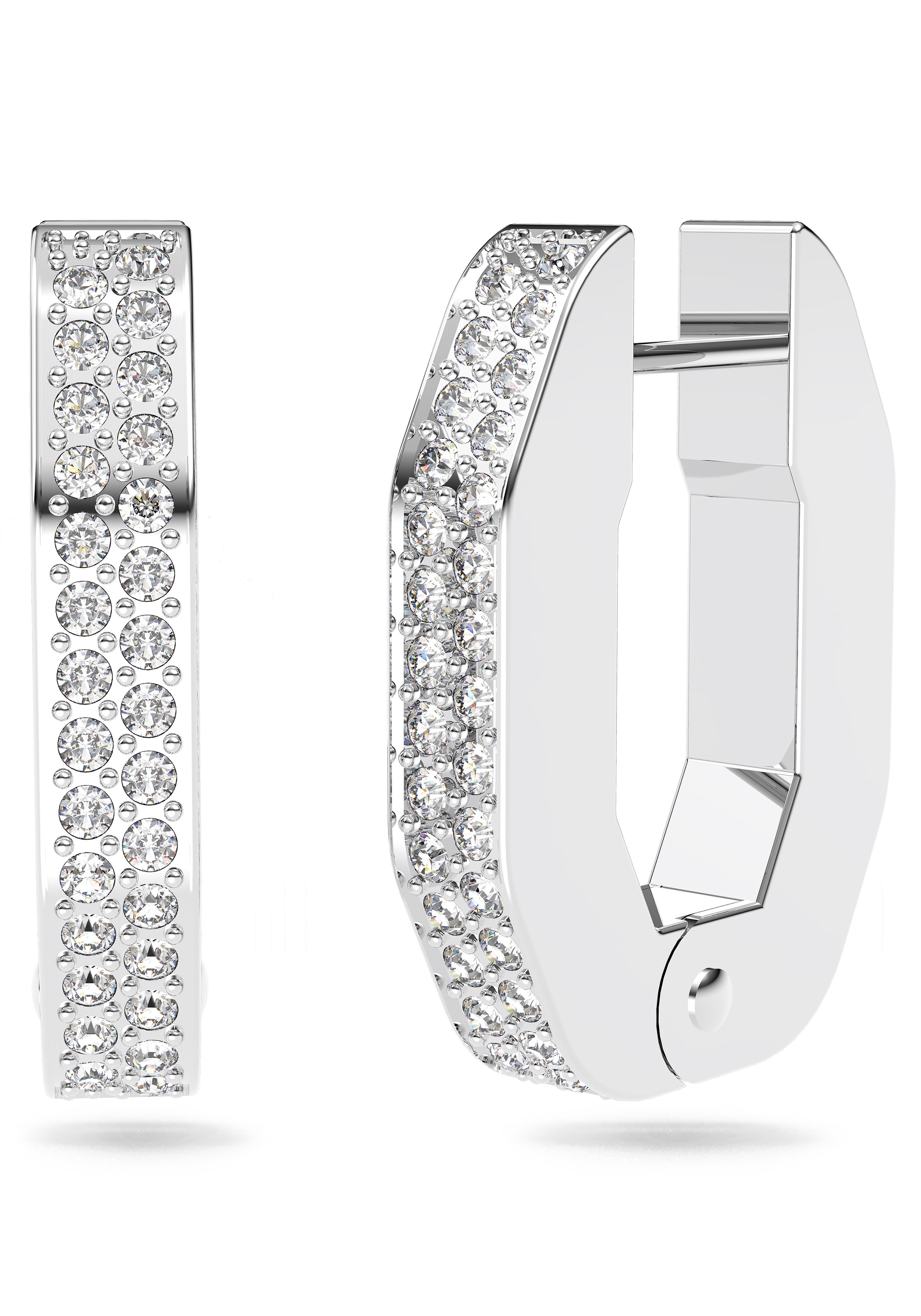 Swarovski Paar Creolen »Dextera, Achteckig, 5618307, 5626084«, mit ...