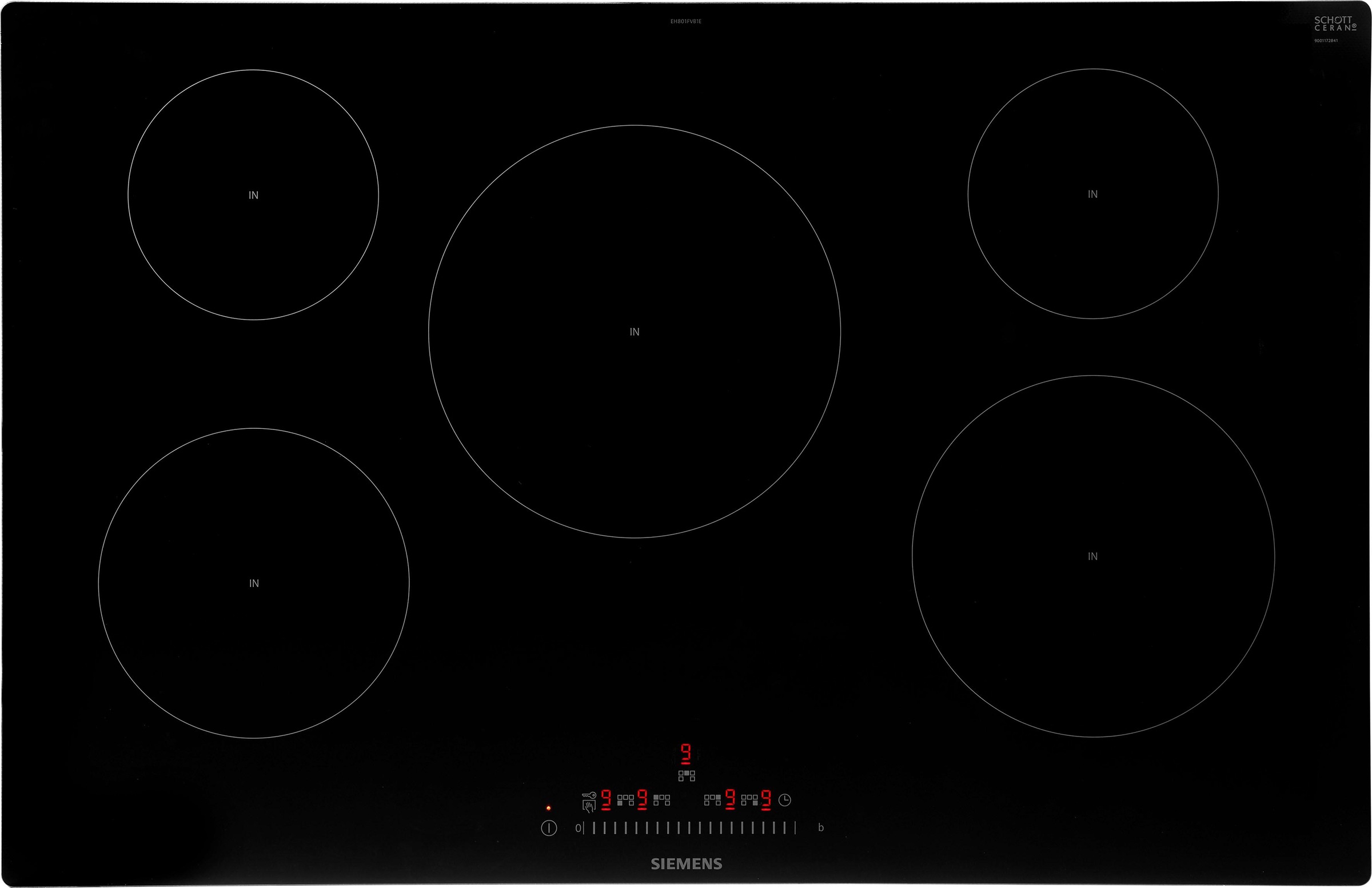 SIEMENS Induktions-Kochfeld von SCHOTT CERAN® »EH801FVB1E«, EH801FVB1E ...