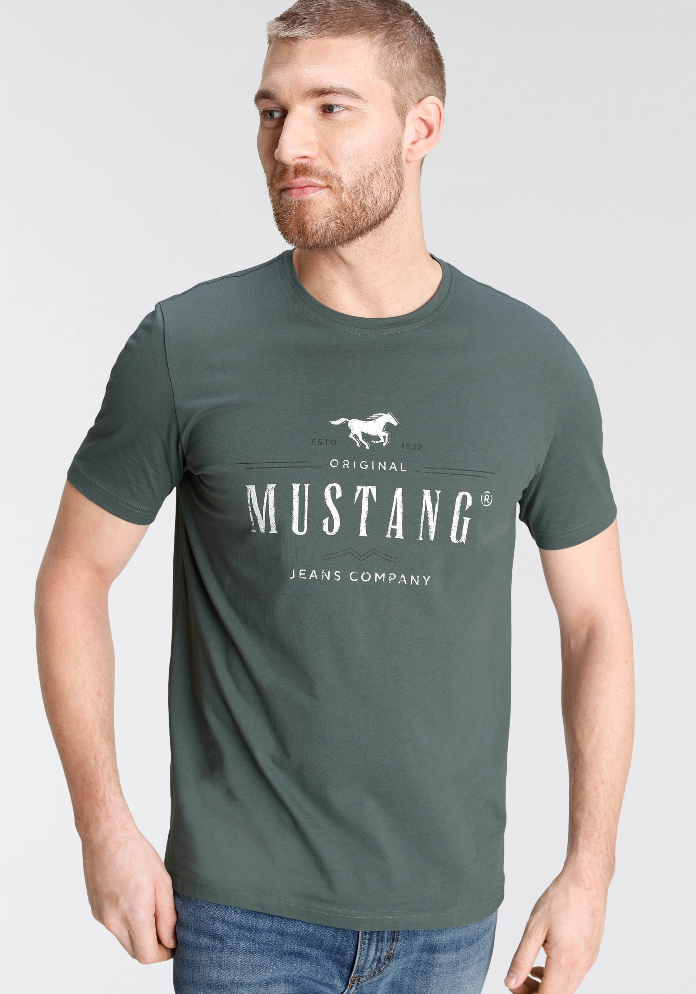 MUSTANG T-Shirt »Alex« kaufen | BAUR