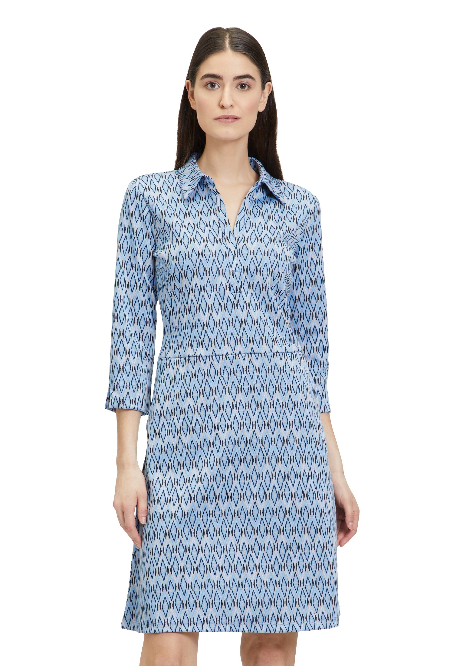 Betty Barclay Jerseykleid »Betty Barclay Jerseykleid mit Kragen«, Form ...