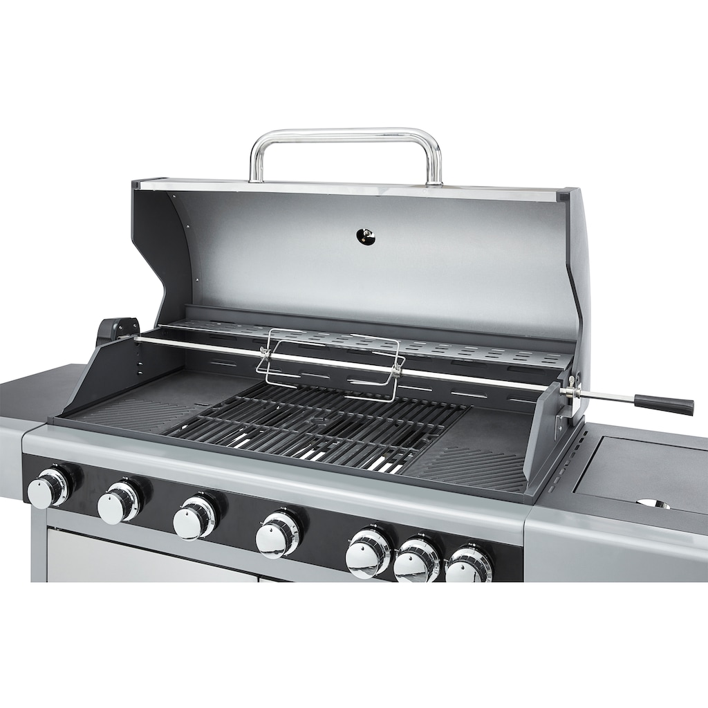 Konifera Gasgrill 6 Brenner« Bxtxh 161 5x57x111 Cm Mit Drehspieß Baur