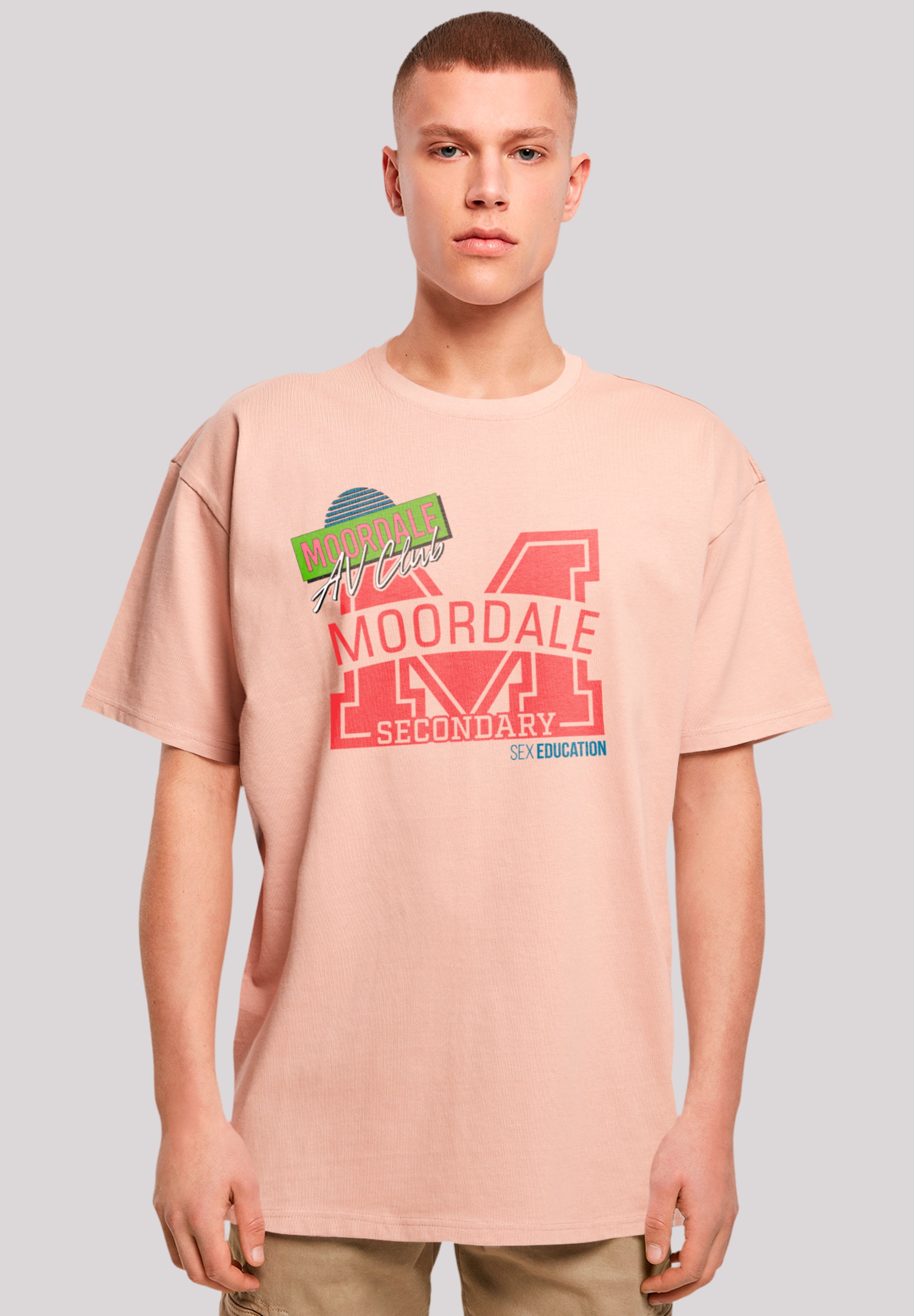 F4NT4STIC T-Shirt »Sex Education Moordale M Collage«, Premium Qualität ...