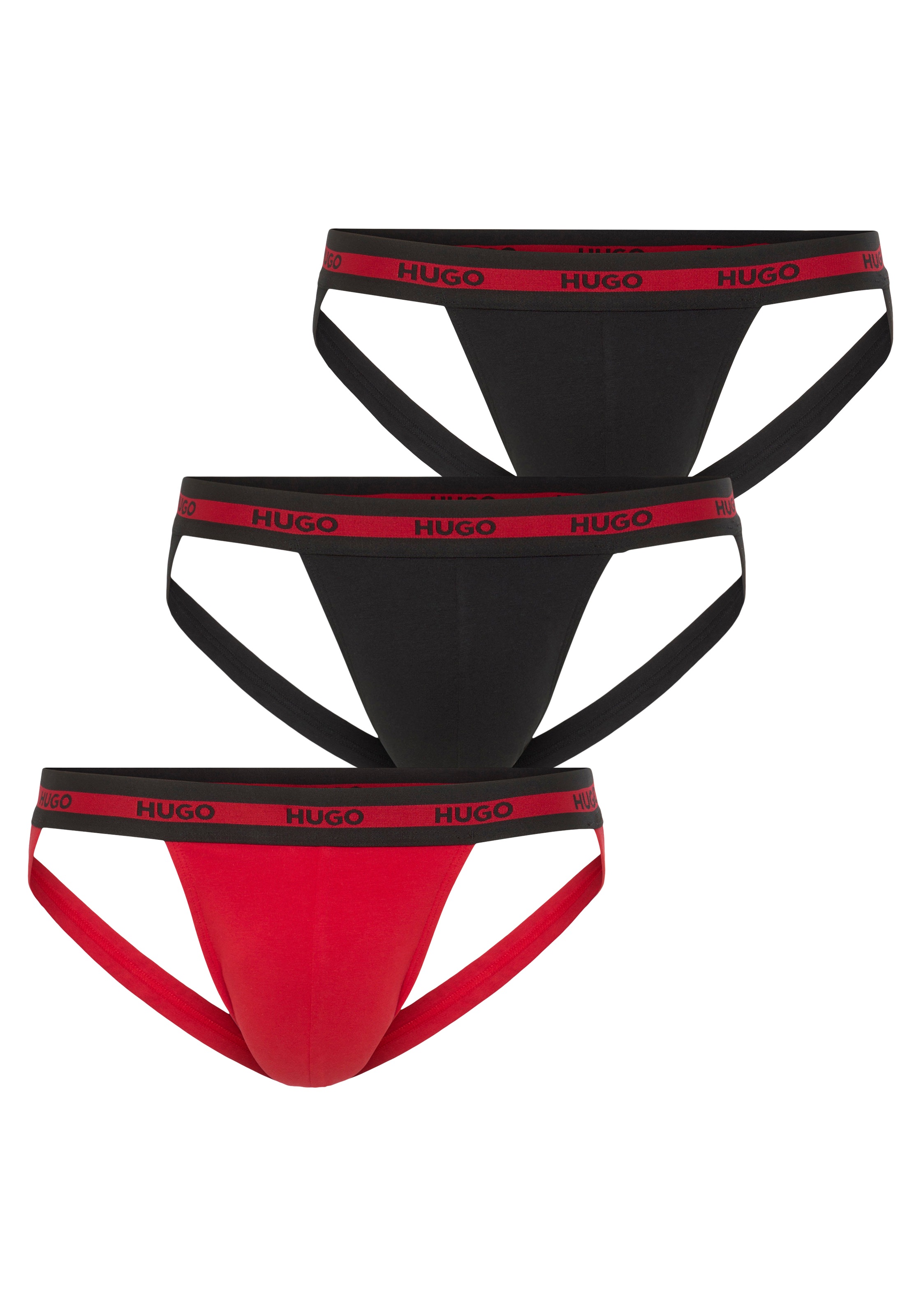 HUGO String »JOCKSTR TRIPL PLANET«, (3 St.), mit Cut-Outs kaufen | BAUR