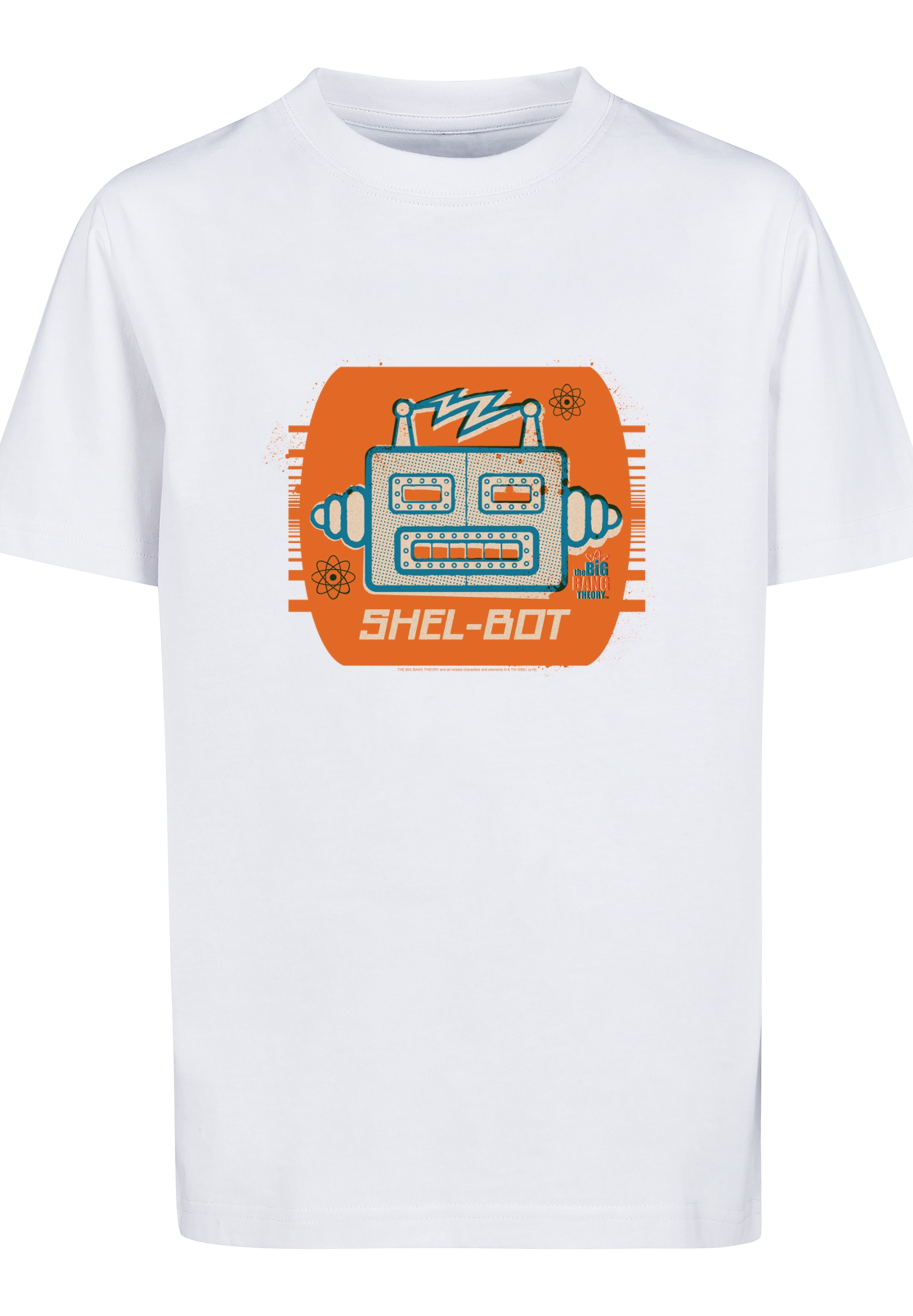 F4NT4STIC T-Shirt »Big Bang Theory TV Serie Shel-Bot Icon«, Unisex ...