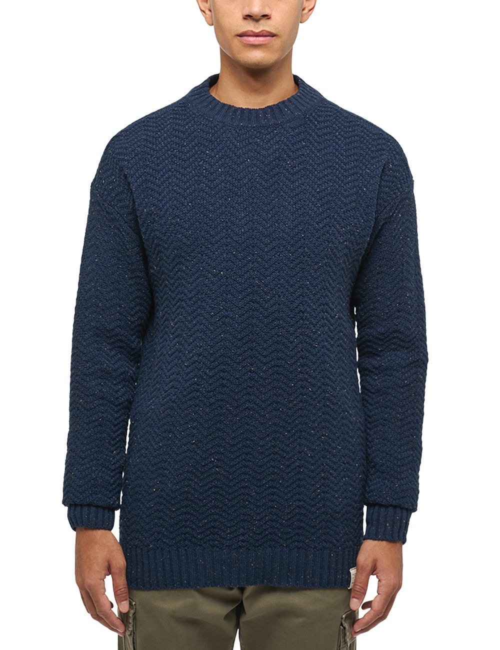 MUSTANG Sweater »Emil C Heringbone« bestellen | BAUR
