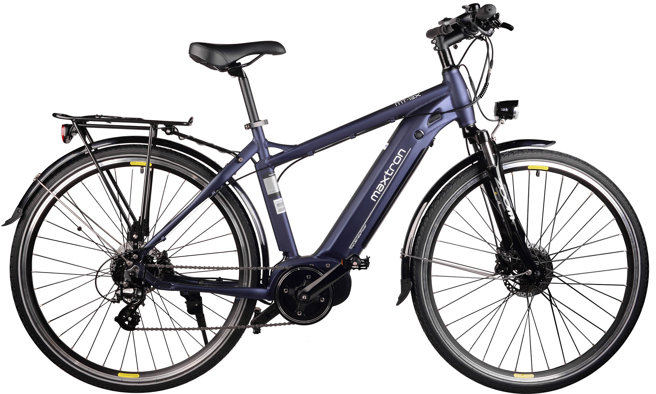 Maxtron E-Bike »MT 13X«, 8 Gang, Shimano, Acera, Mittelmotor 250 W, Pedelec, Elektrofahrrad für ...
