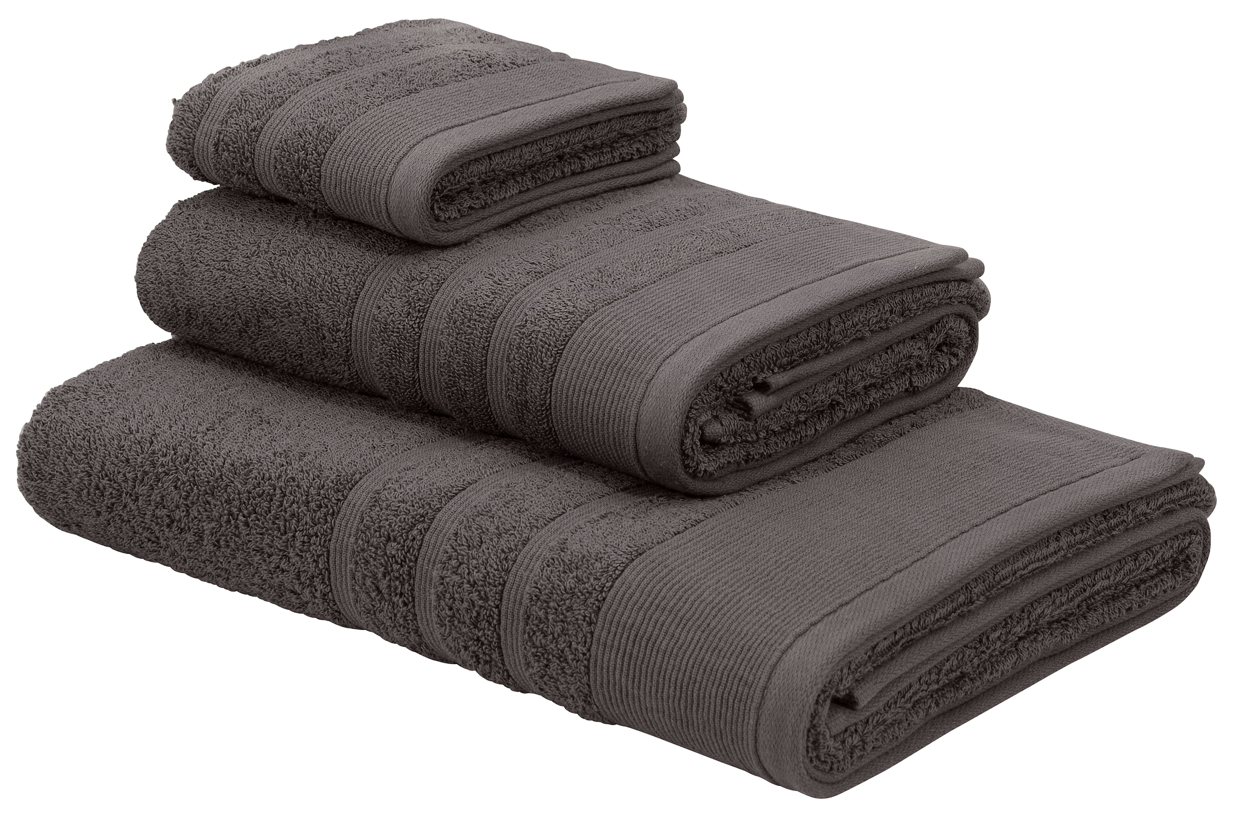 Home affaire Handtuch Set »Cerdon, Premium Handtücher mit Bordüre ...