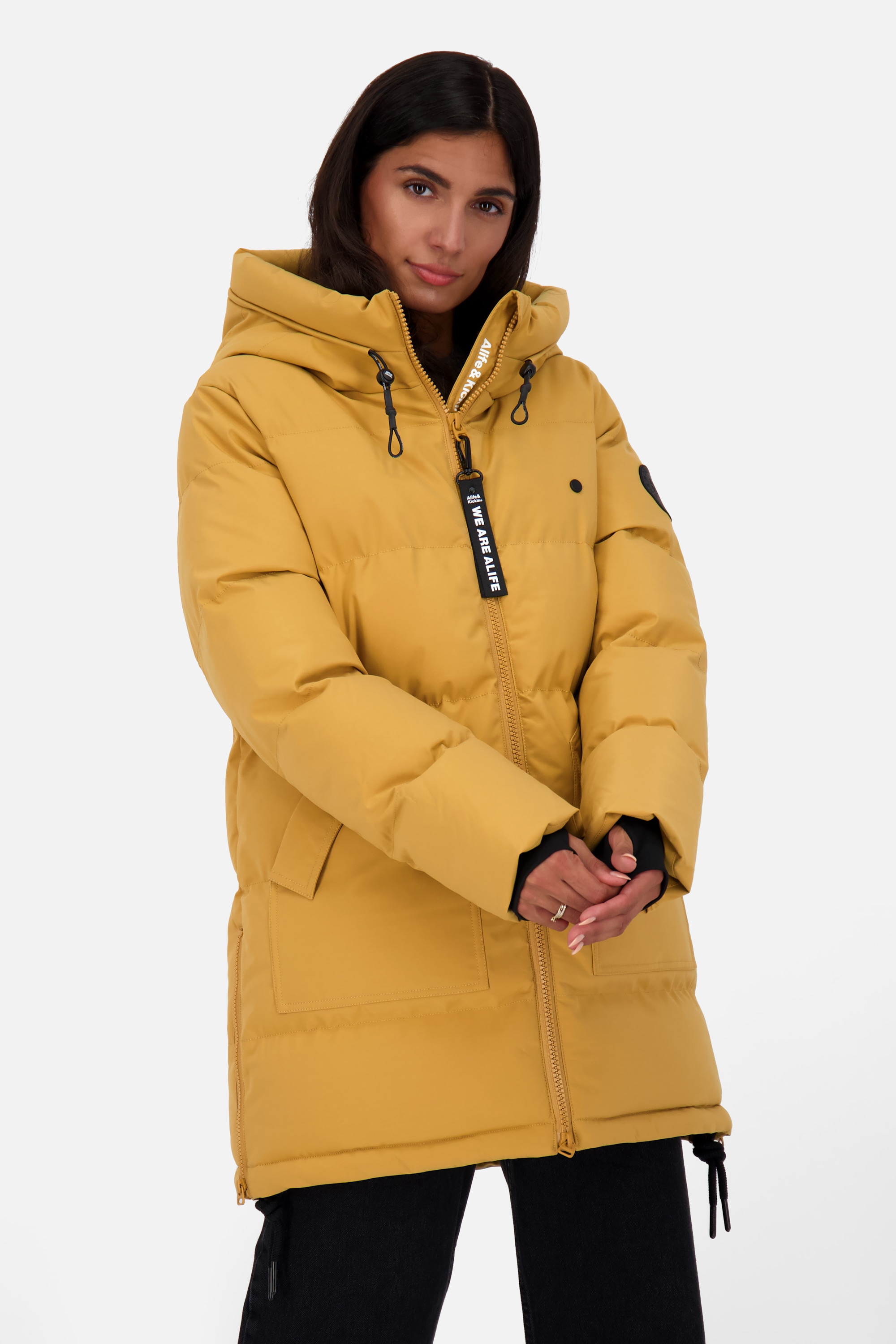 Alife & Kickin Winterjacke »CathyAK A Puffer Parka Damen Steppjacke ...