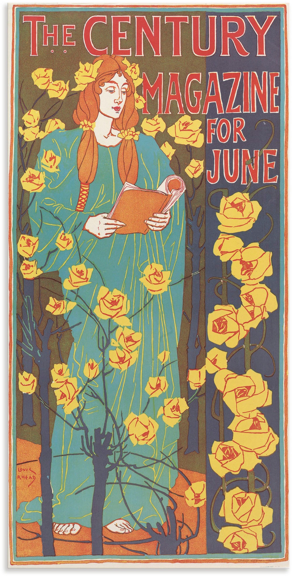 Artland Wandbild »The Century Magazine: June«, Magazincover, (1 St ...