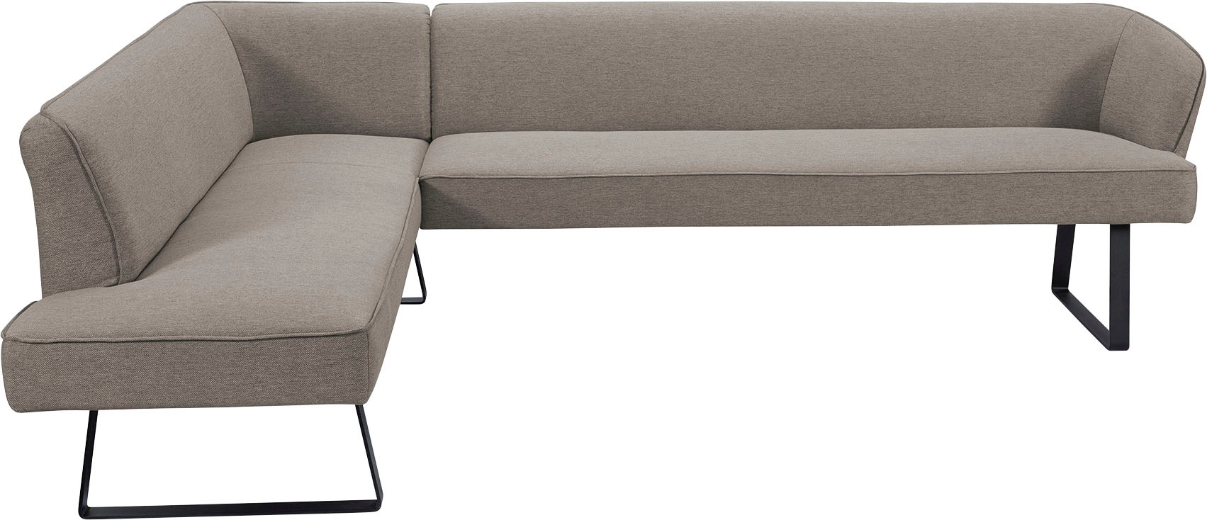Preisvergleich für exxpo - sofa fashion Eckbank Americano mit Keder und ...
