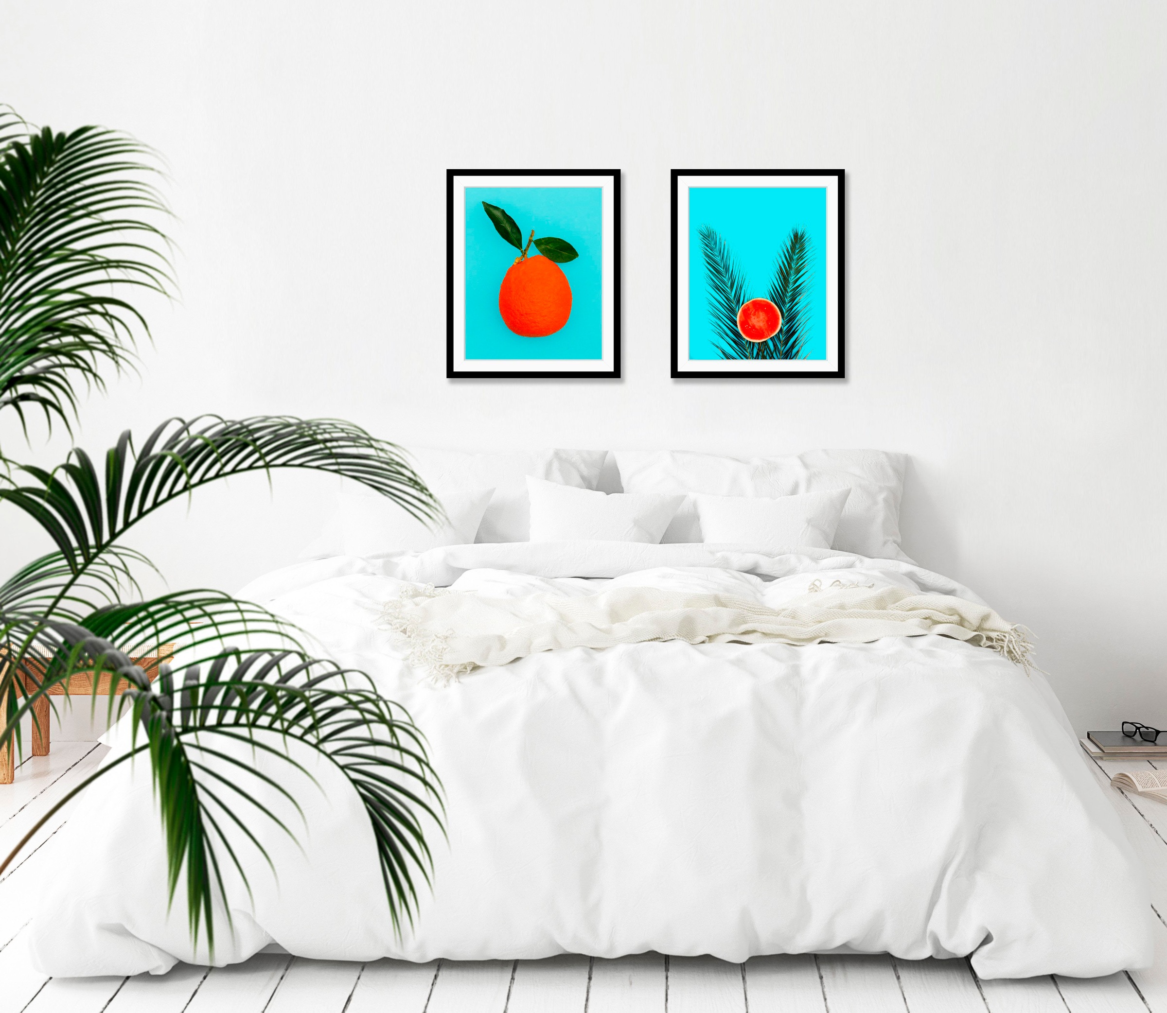 queence Bild »Ruben«, Obst-Obst Bilder-Lebensmittel-Essen-Kunst-Palmen ...