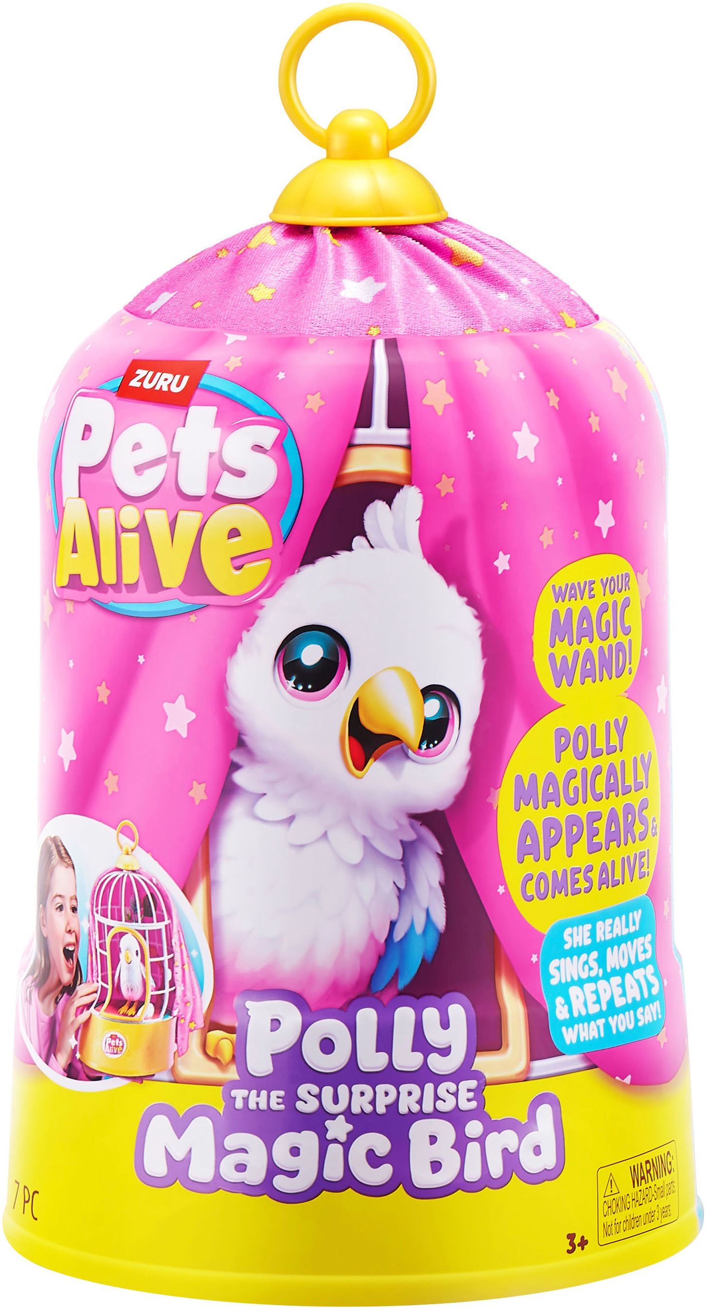 ZURU Spielfigur »Pets Alive, Polly the Surprise Magic Bird« | BAUR
